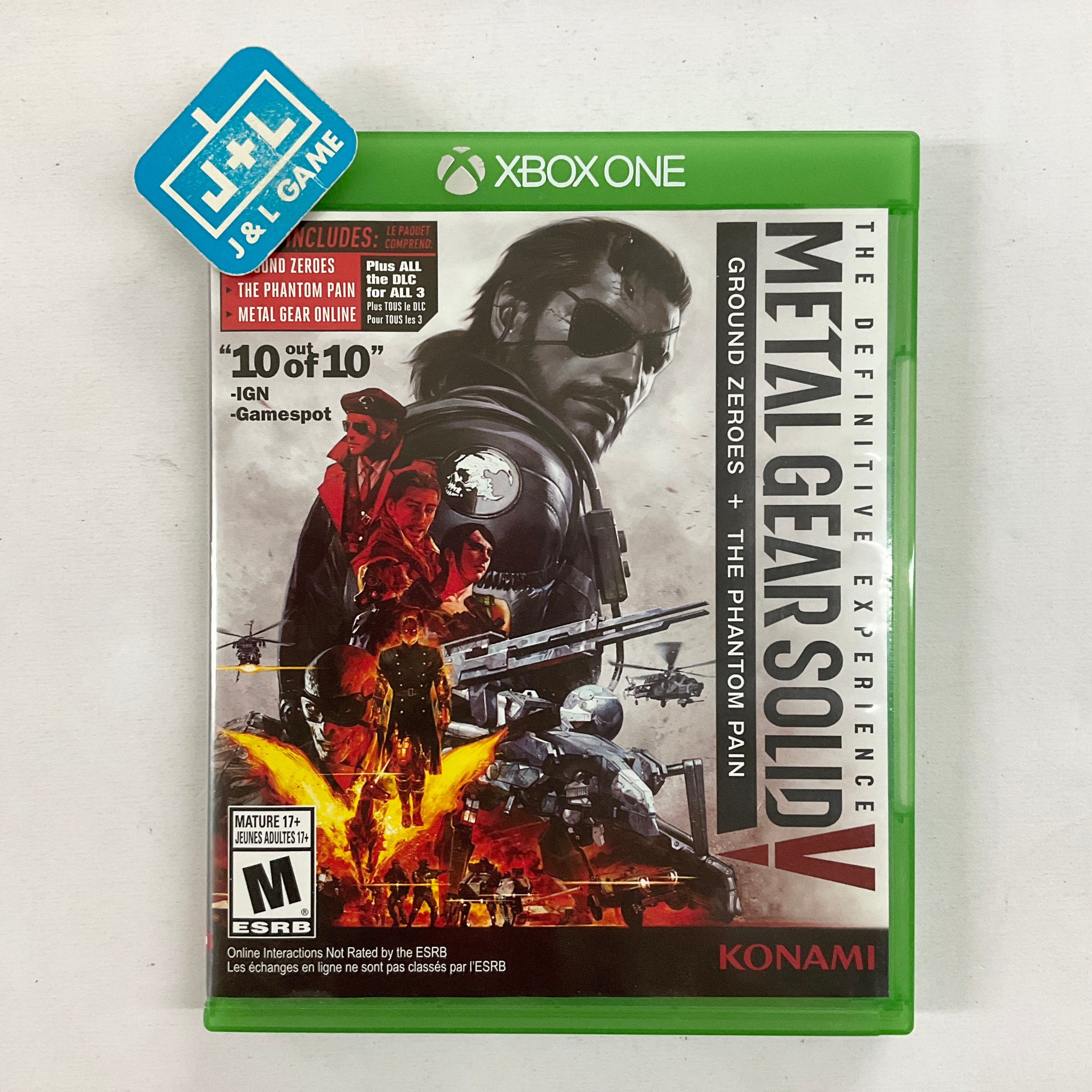 Metal Gear Solid V The Definitive Experience XB1 Xbox One Pre Ow J L Game