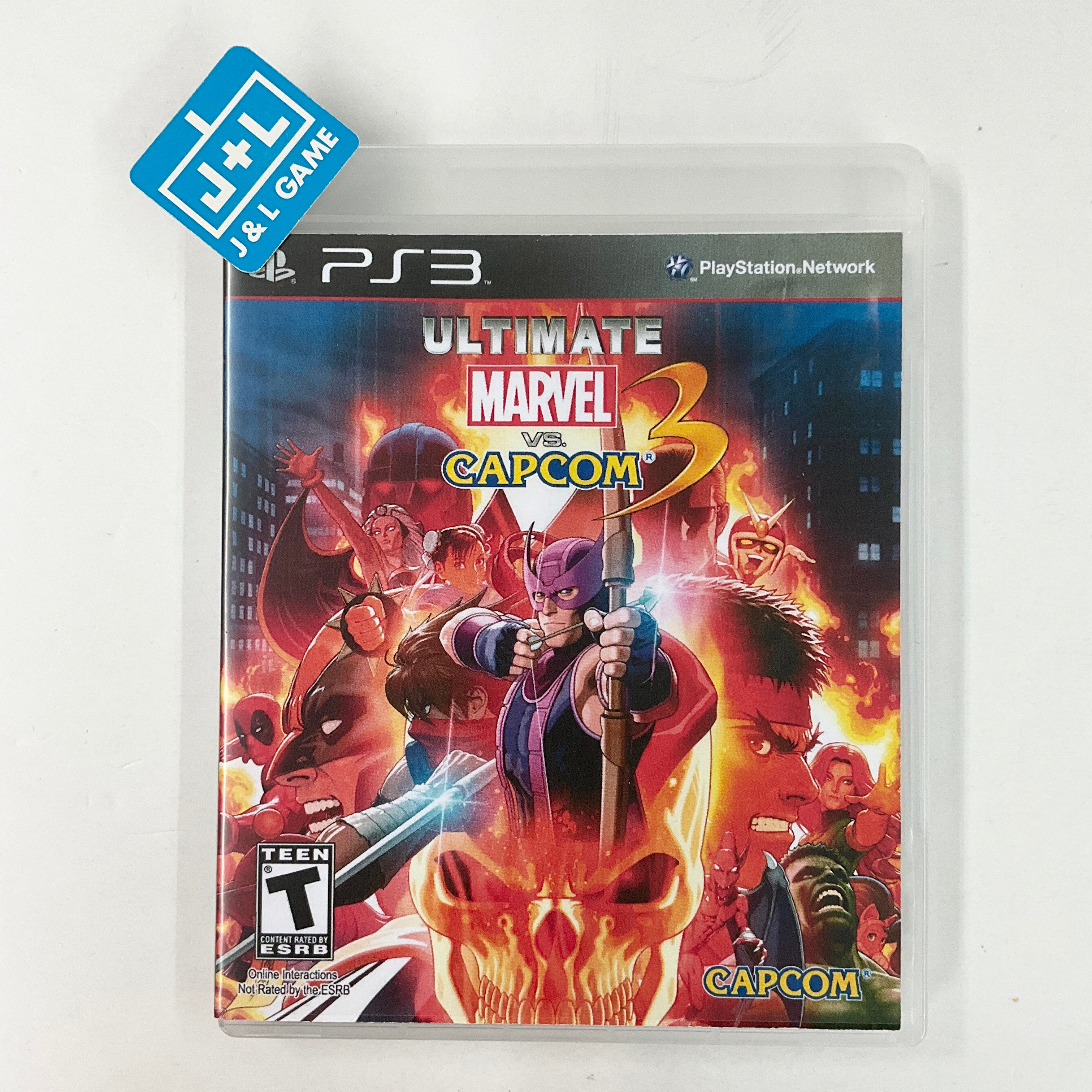 Ultimate Marvel vs. Capcom 3 - (PS3) PlayStation 3 [Pre-Owned] | J&L Game