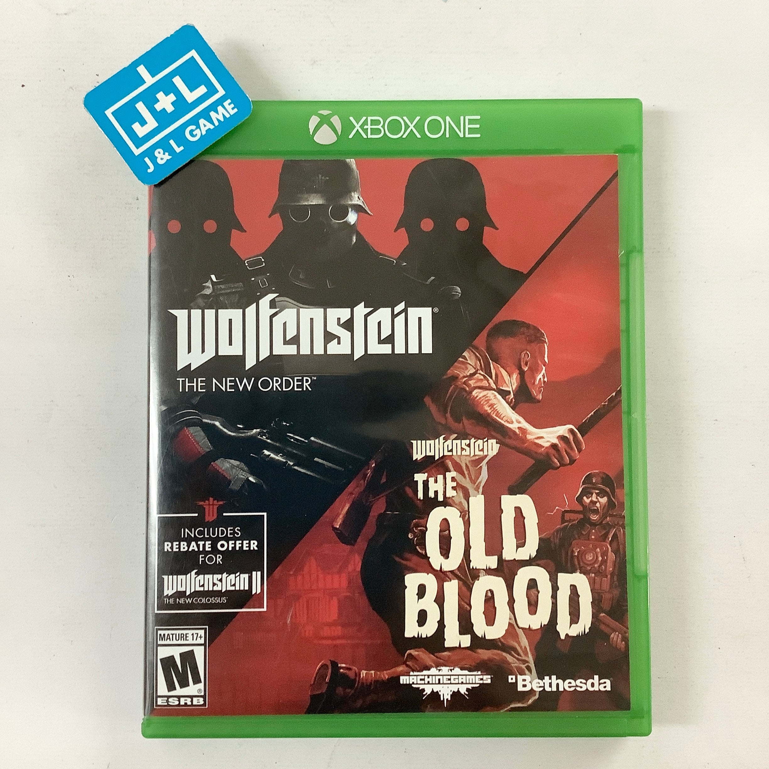 Wolfenstein: The Two Pack - (XB1) Xbox One [Pre-Owned] | J&L Game