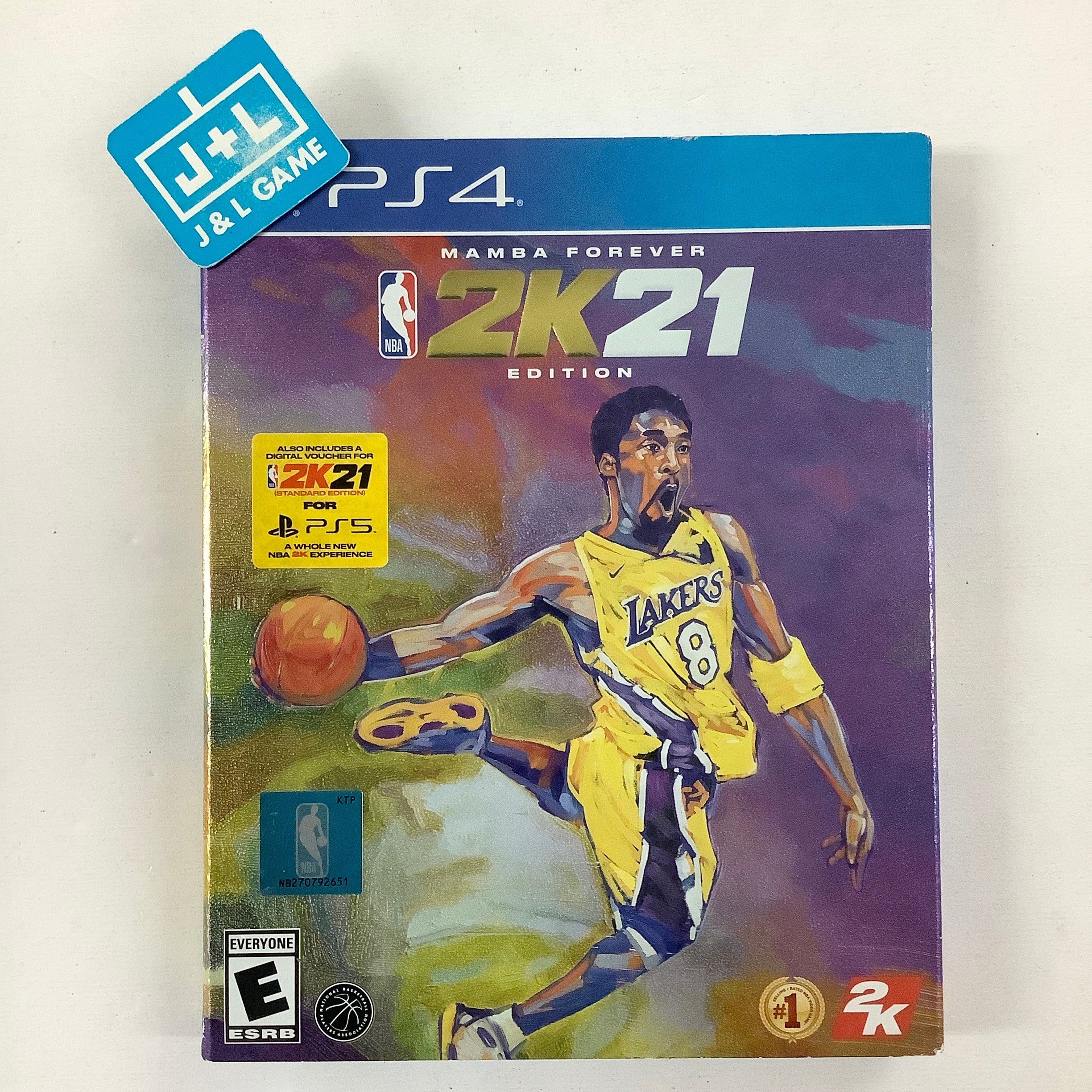 NBA 2K21 (Mamba Forever Edition) - (PS4) PlayStation 4 [Pre-Owned] | J&L Game