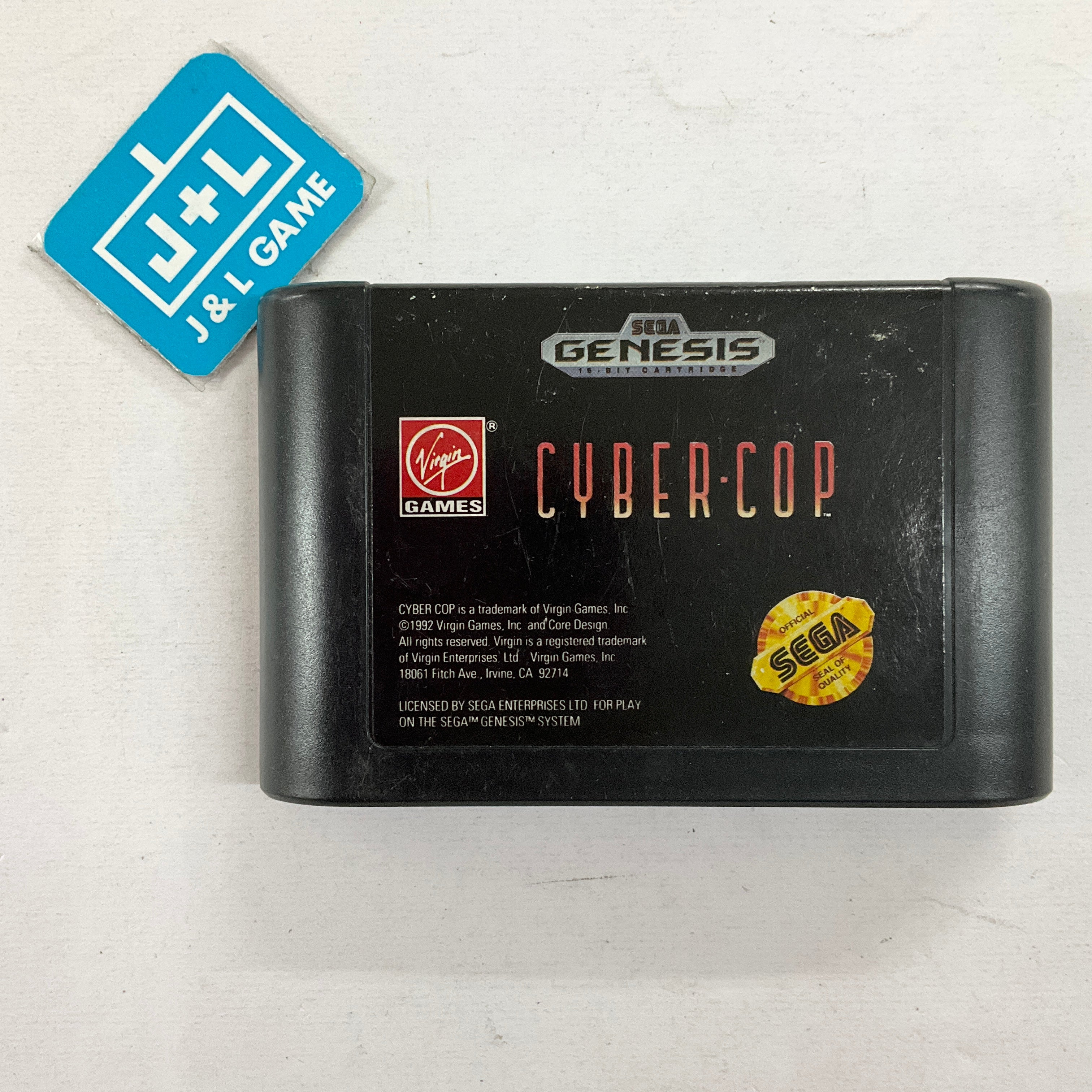 Cyber-Cop - (SG) SEGA Genesis [Pre-Owned] | J&L Game