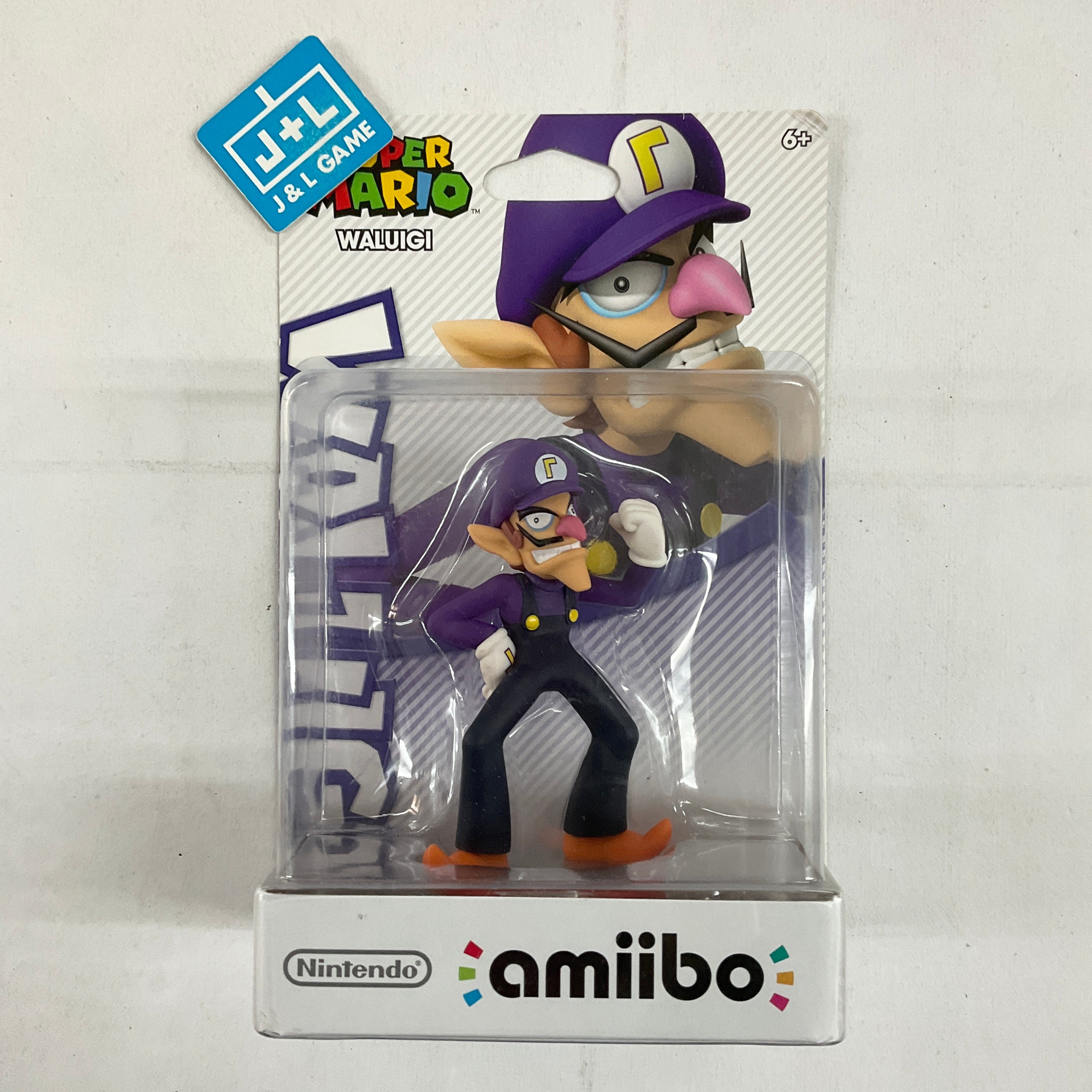 Waluigi (Super Mario series) - Nintendo 3DS Amiibo | J&L Game