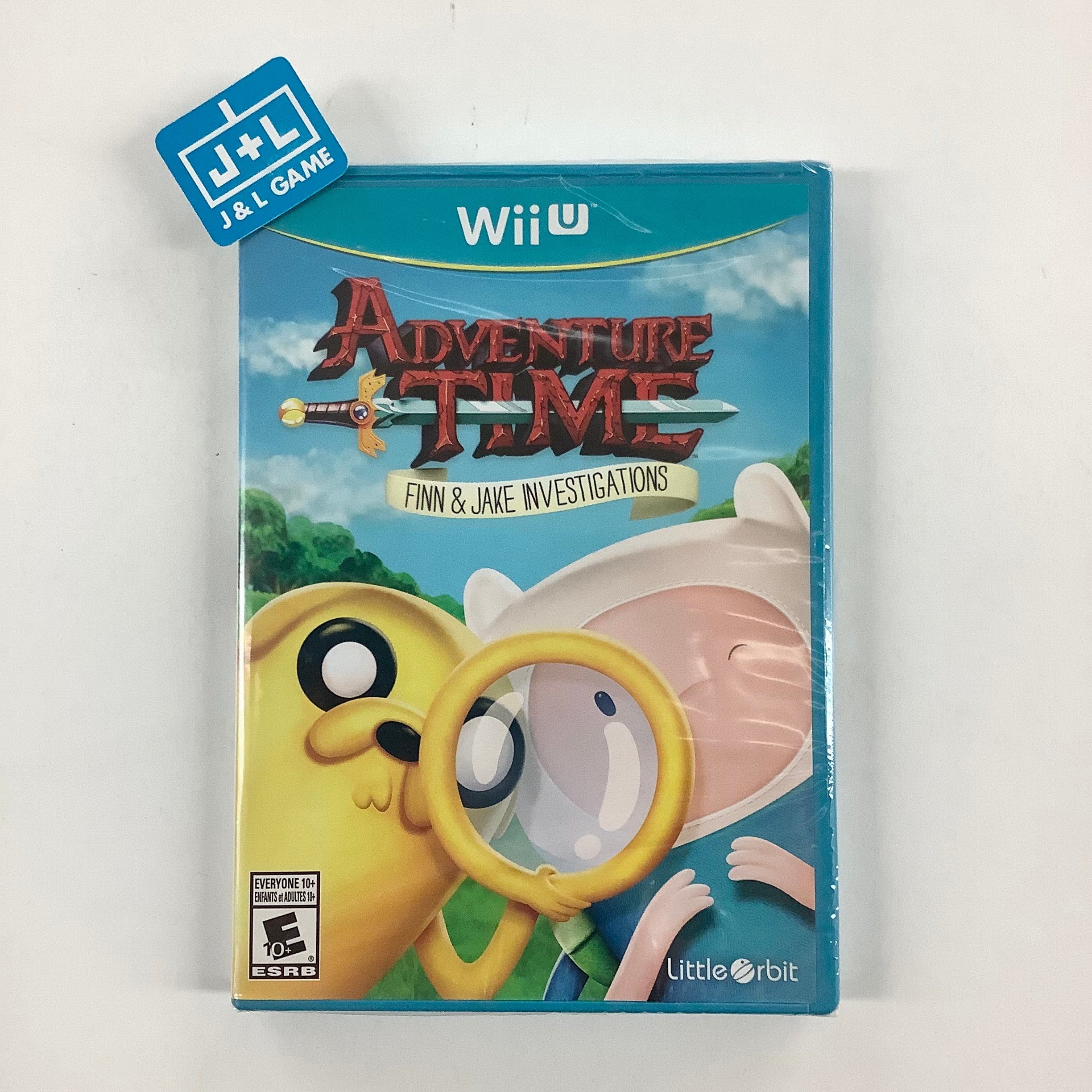 Adventure Time Finn And Jake Investigations Nintendo Wii U Jandl Game 4784