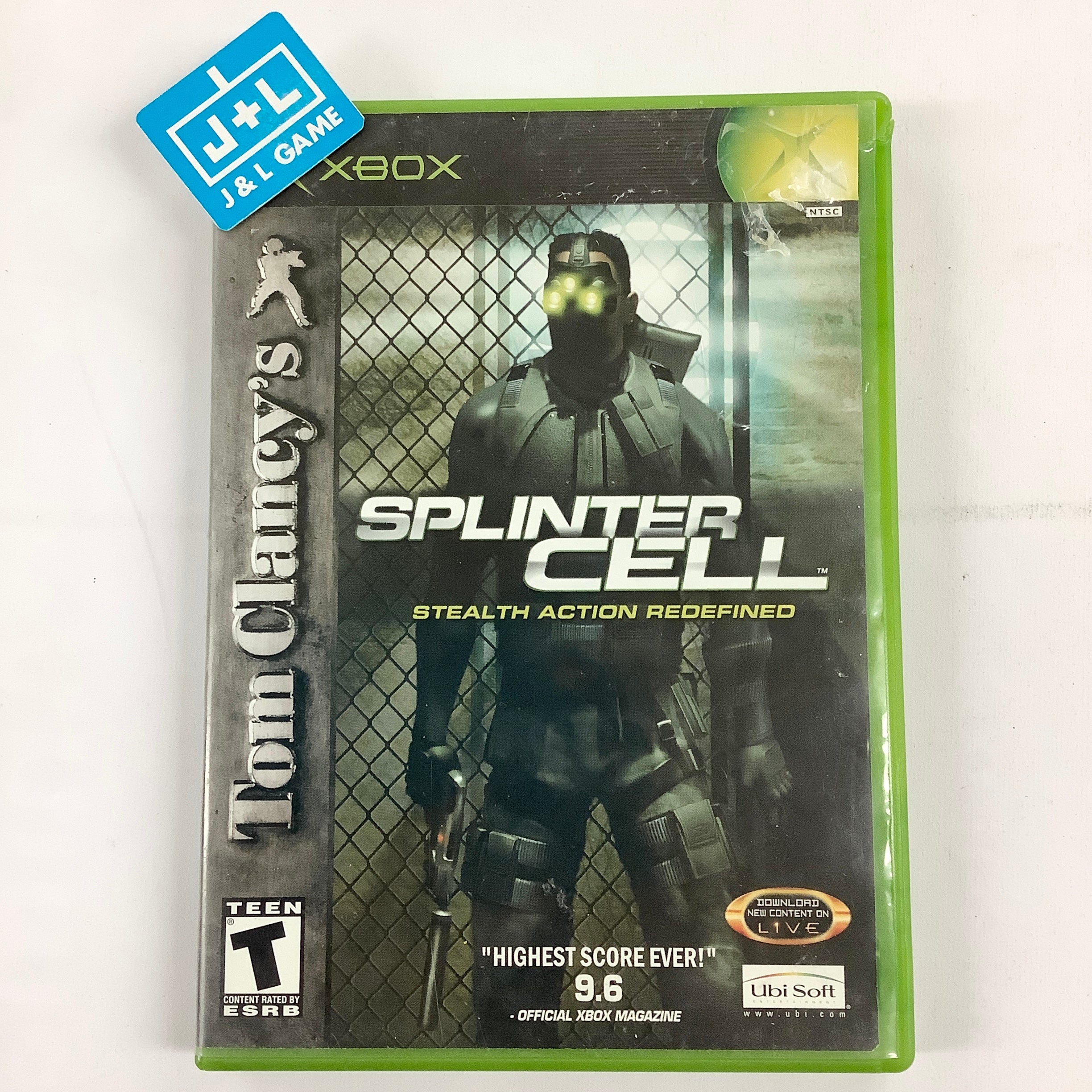 Tom Clancy's Splinter Cell: Stealth Action Redefined - (XB) Xbox [Pre- | J&L Game