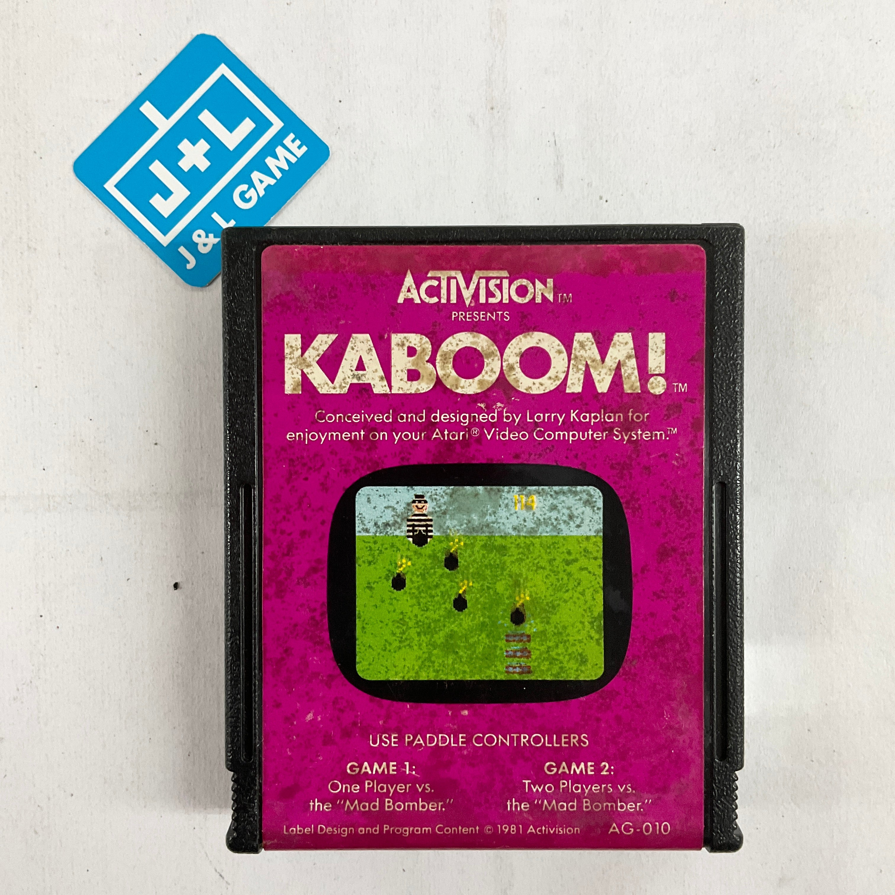 Kaboom! - Atari 2600 [Pre-Owned] | J&L Game