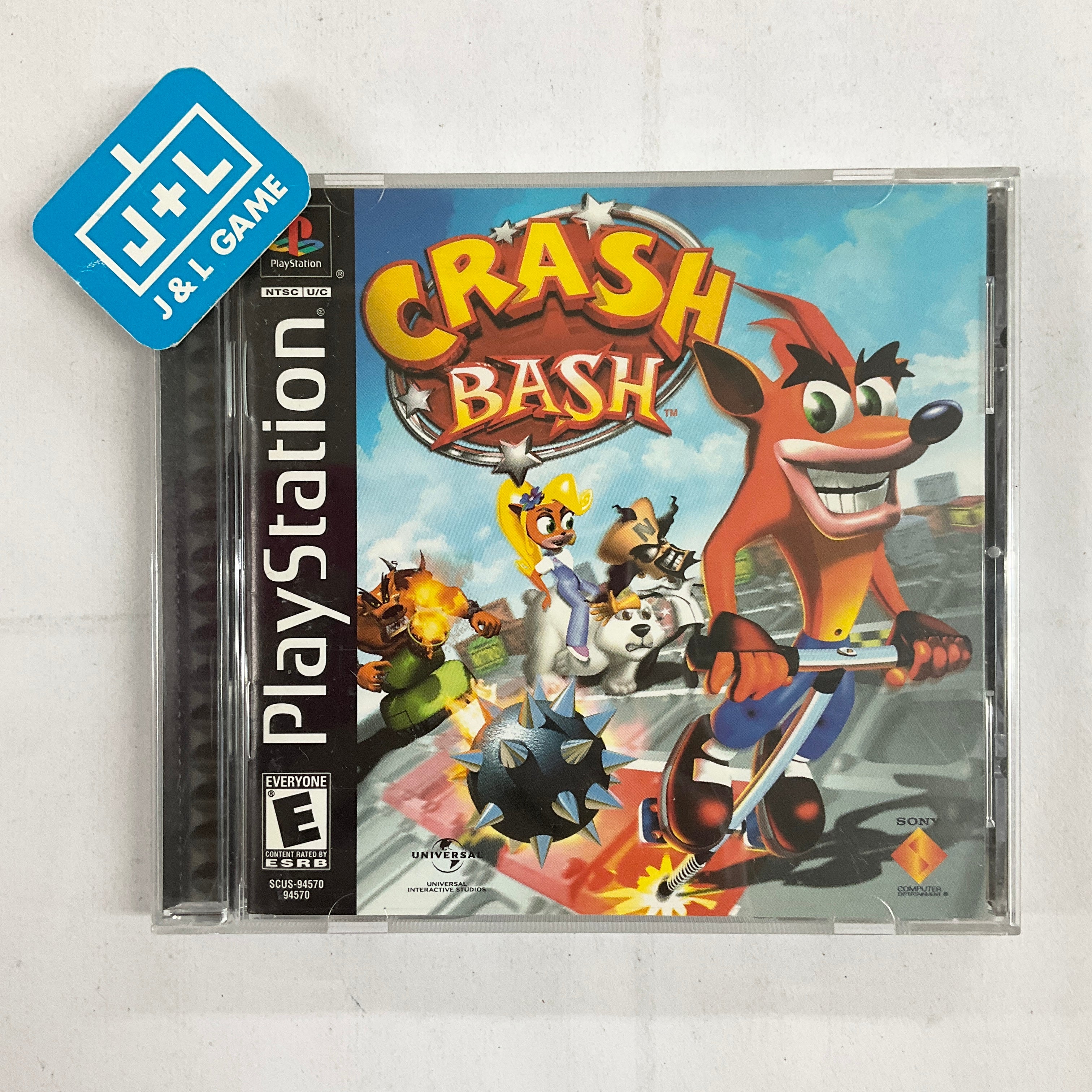 Crash Bash Ps1 Playstation 1 [pre Owned] Jandl Game