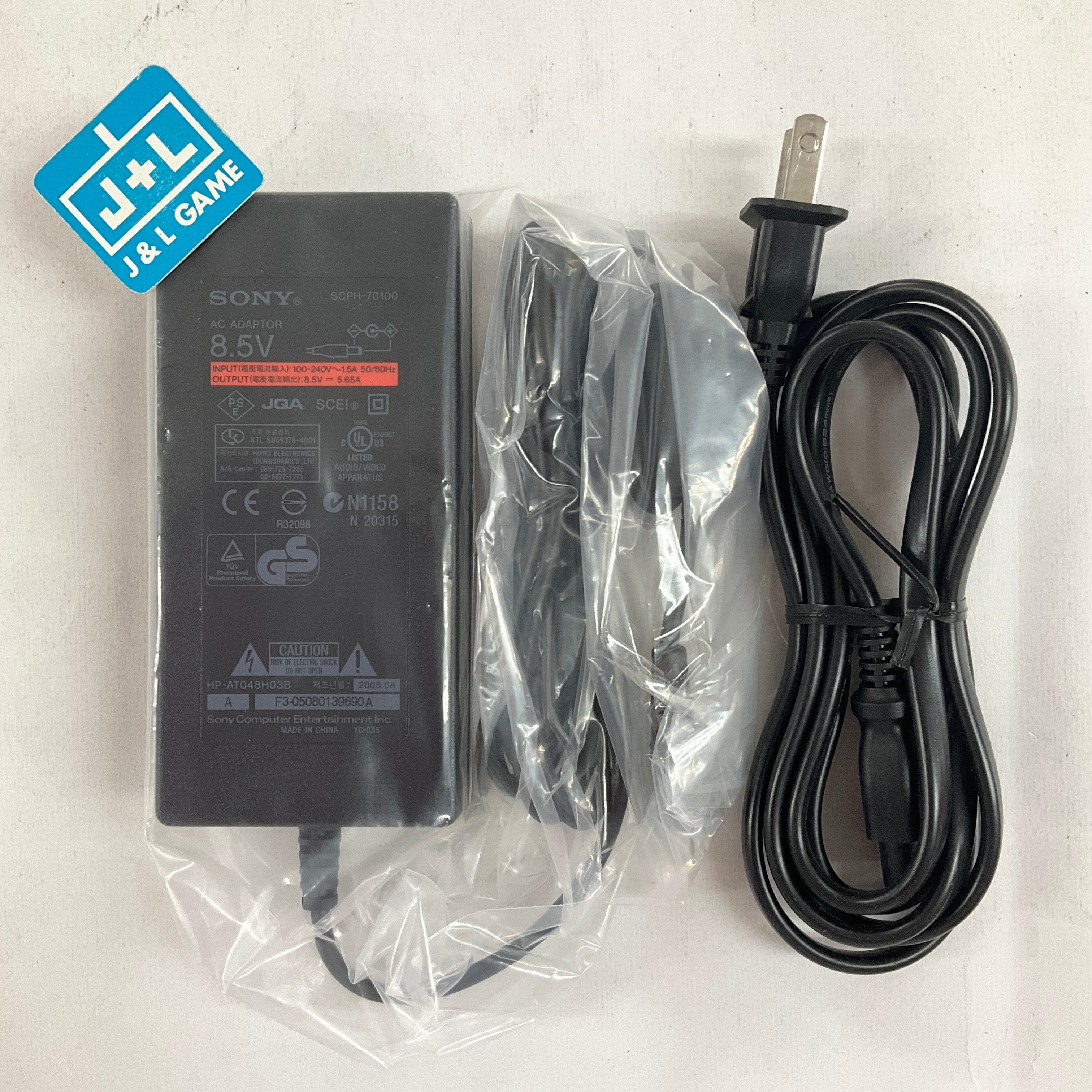 Sony PS2 Slim AC Adaptor (Bulk Packaging) - (PS2) Playstation 2 | J&L Game