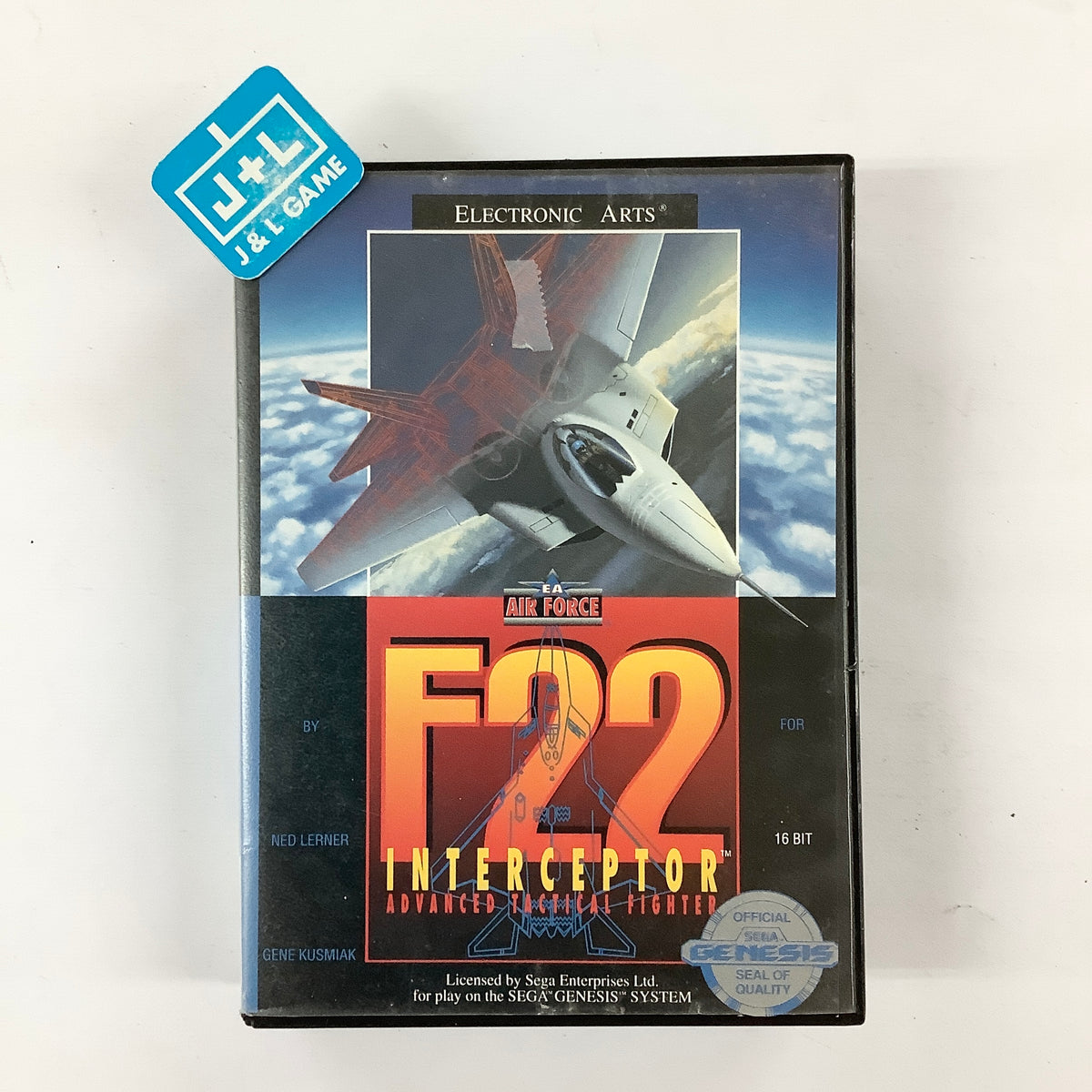 F-22 Interceptor - (SG) SEGA Genesis [Pre-Owned] | J&L Game