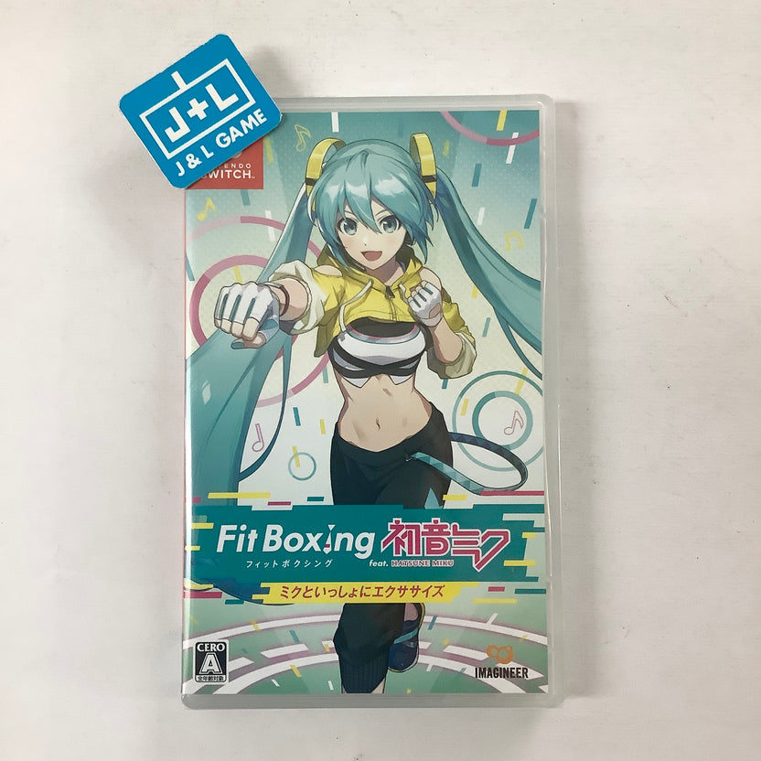 Fitness Boxing feat. Hatsune Miku - (NSW) Nintendo Switch (Japanese Im ...