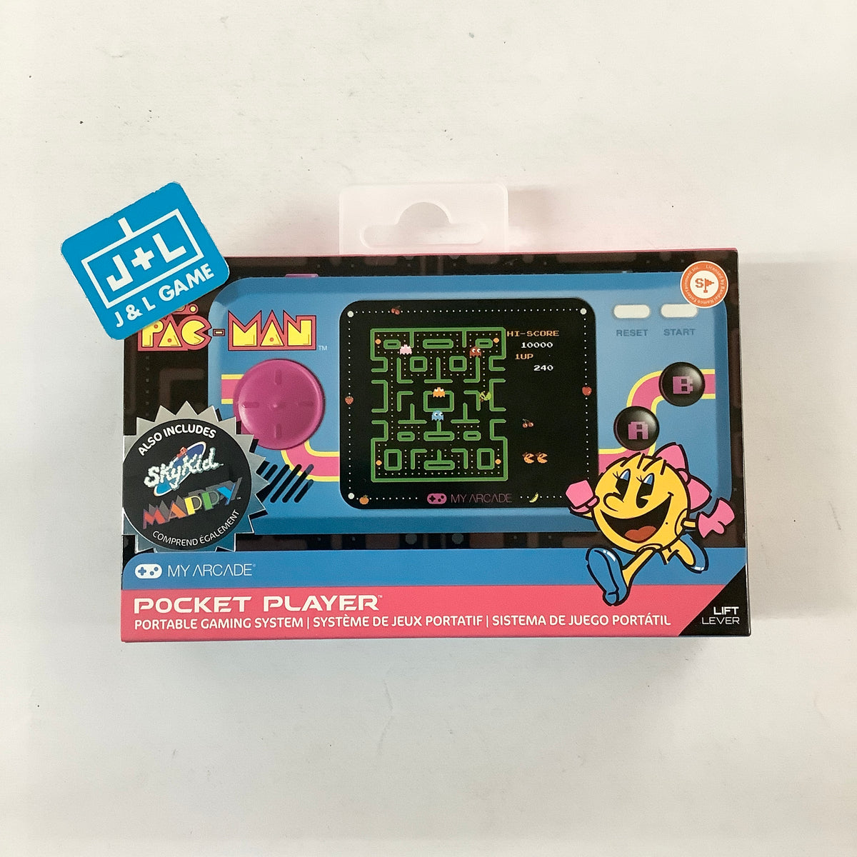 My Arcade Pocket Player (Ms. Pac-Man) | J&L Game