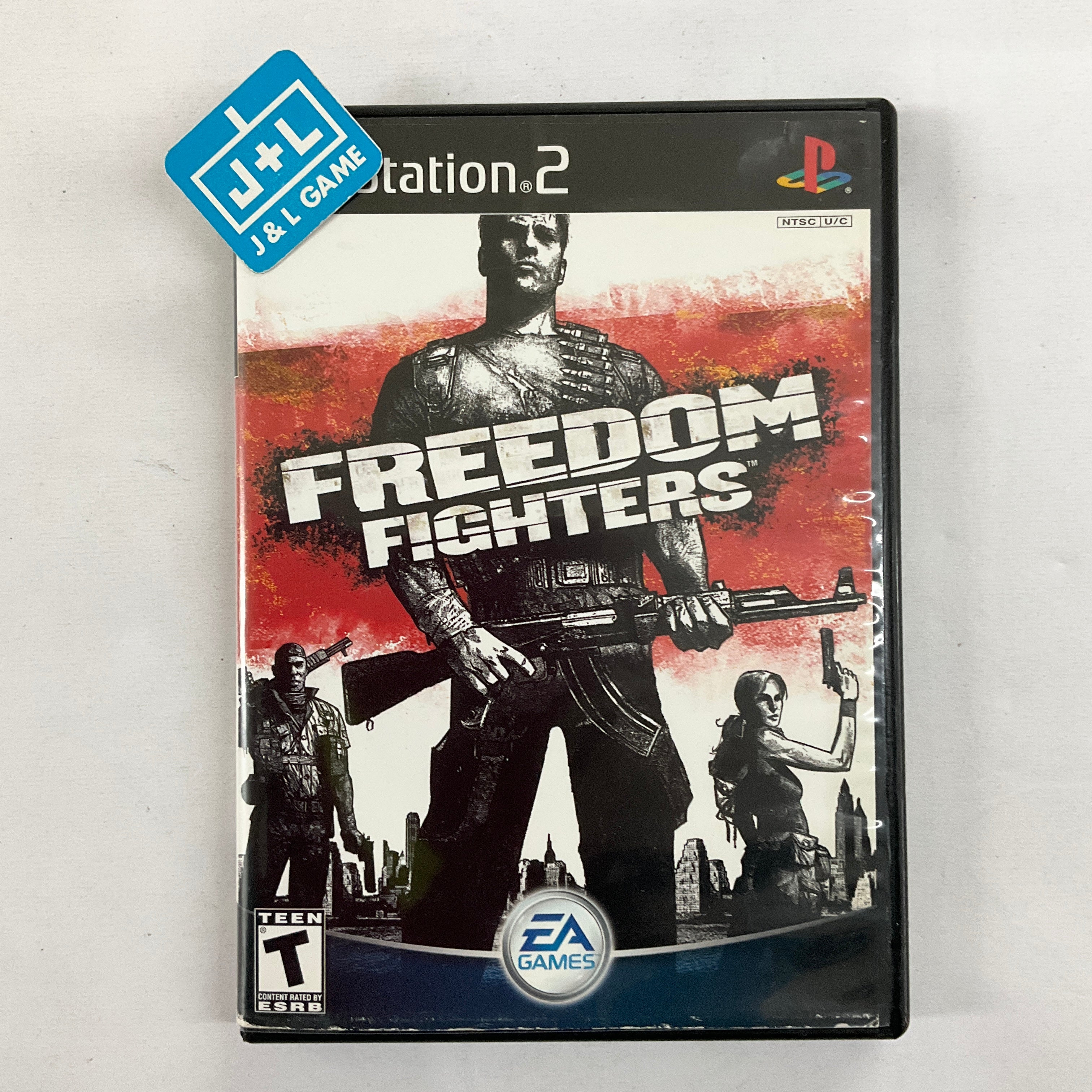 Freedom Fighters - (PS2) PlayStation 2 [Pre-Owned] | J&L Game