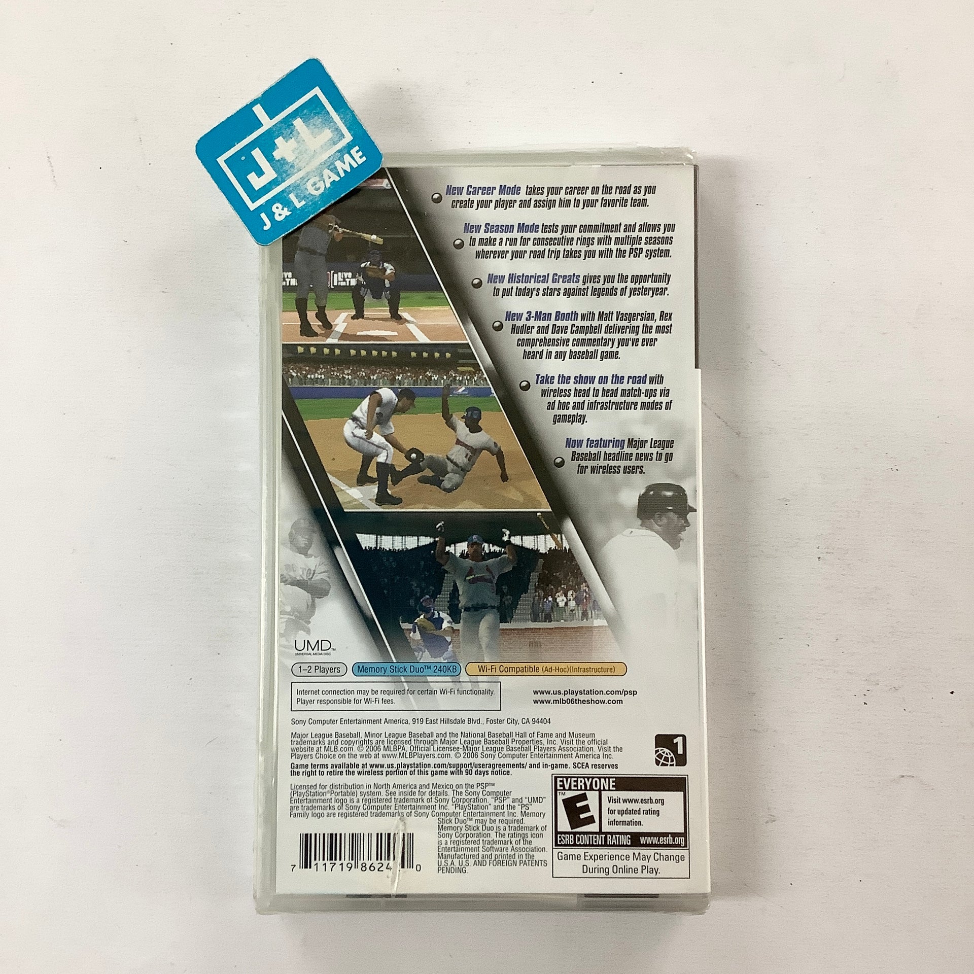 MLB 06: The Show - Sony PSP | J&L Game