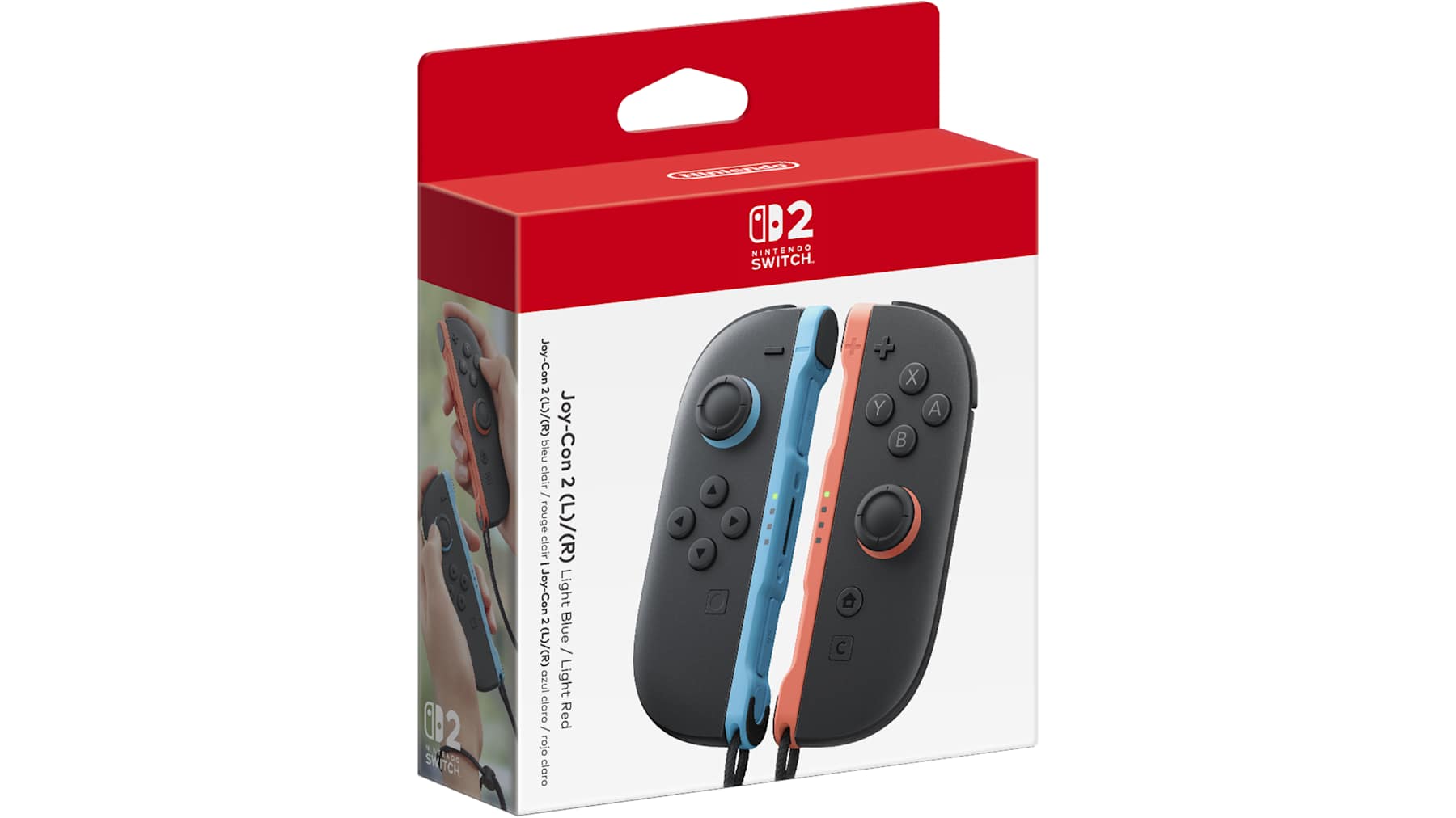 Nintendo Switch Joy-Con 2 (R) (Light Red) - (NS2) Nintendo Switch 2 [P ...