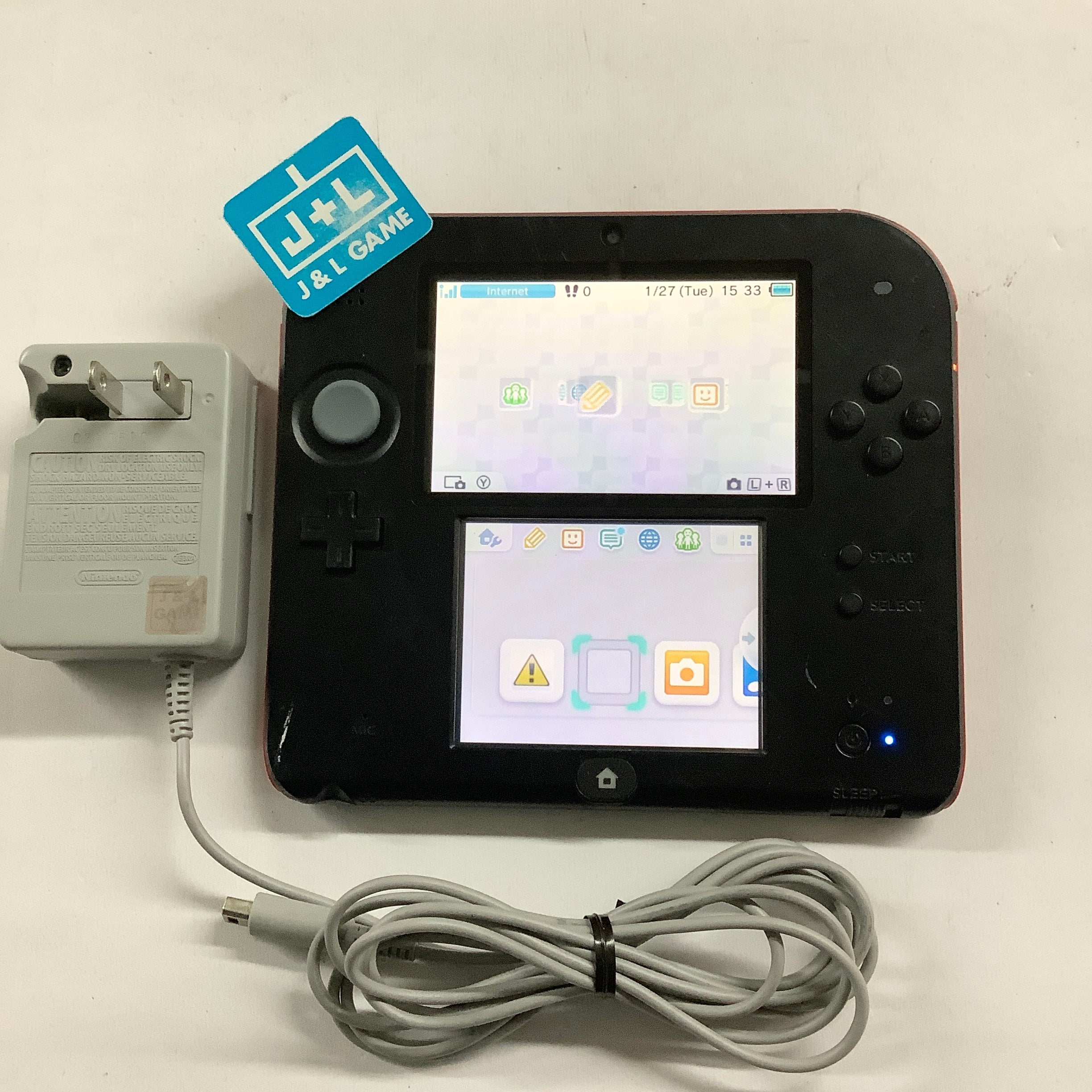 Nintendo 2DS Console (Crimson Red) - Nintendo 3DS [Pre-Owned] | J&L Game