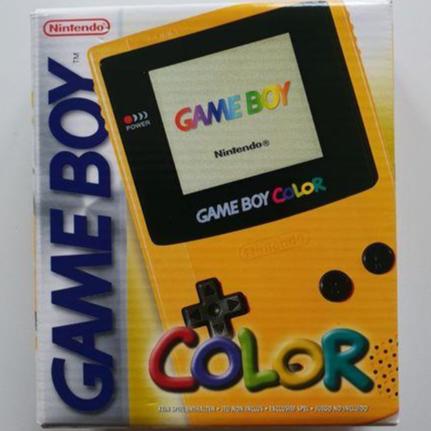 Nintendo Game Boy Color Console (Yellow) - (GBC) Game Boy Color [Pre-O ...