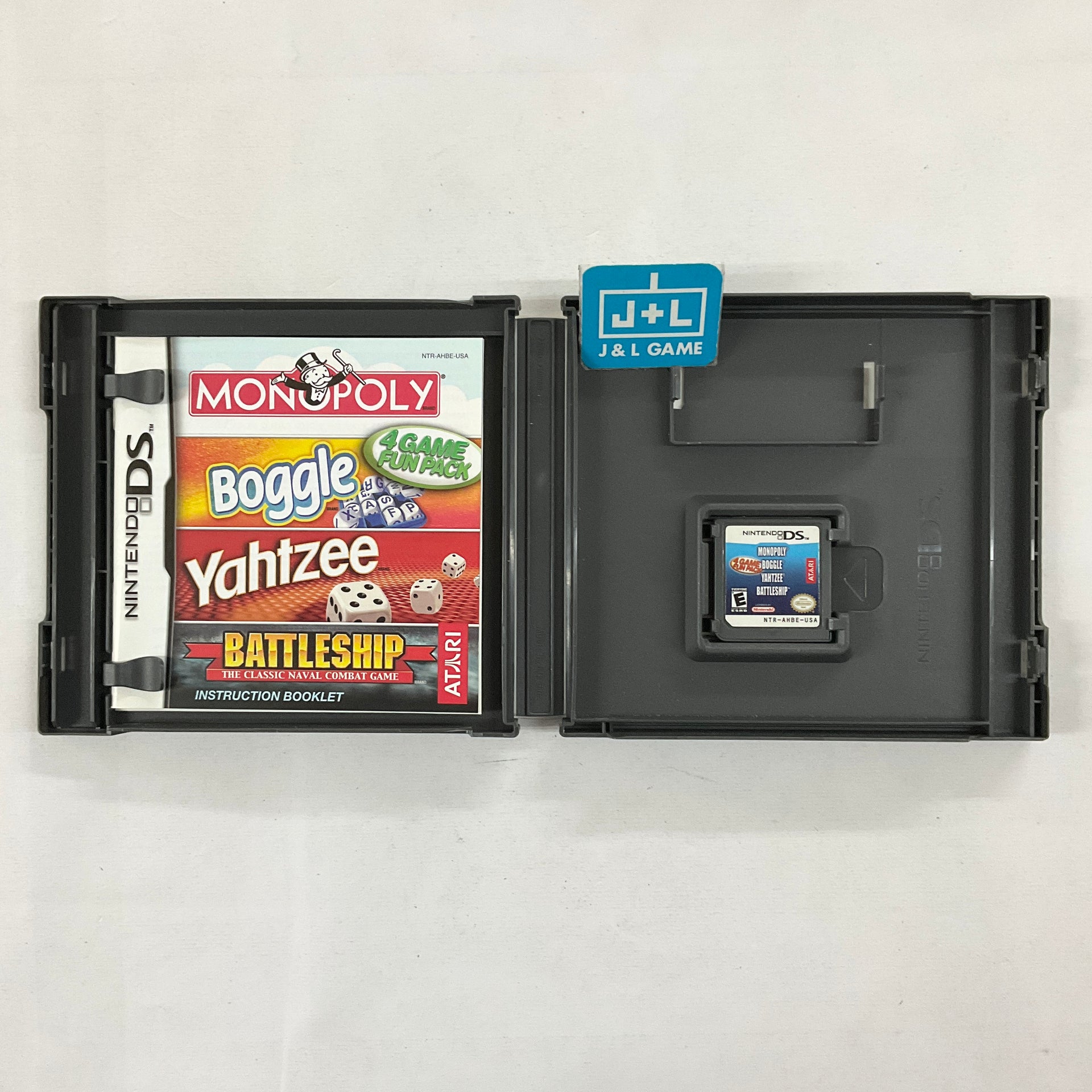 Monopoly / Boggle / Yahtzee / Battleship - (NDS) Nintendo DS [Pre-Owne ...