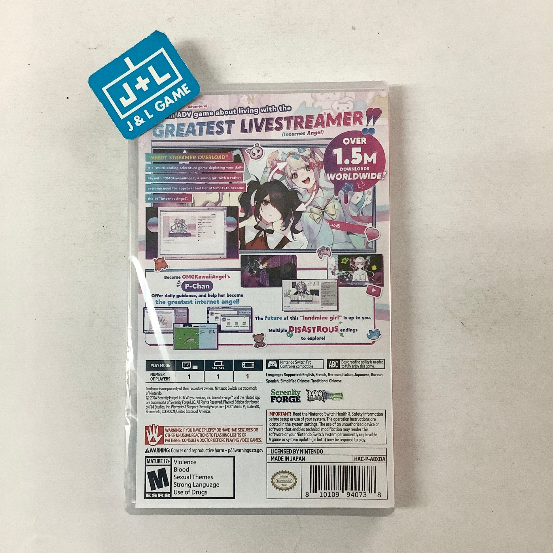 Needy Streamer Overload (Premium Edition) - (NSW) Nintendo Switch | J&L ...