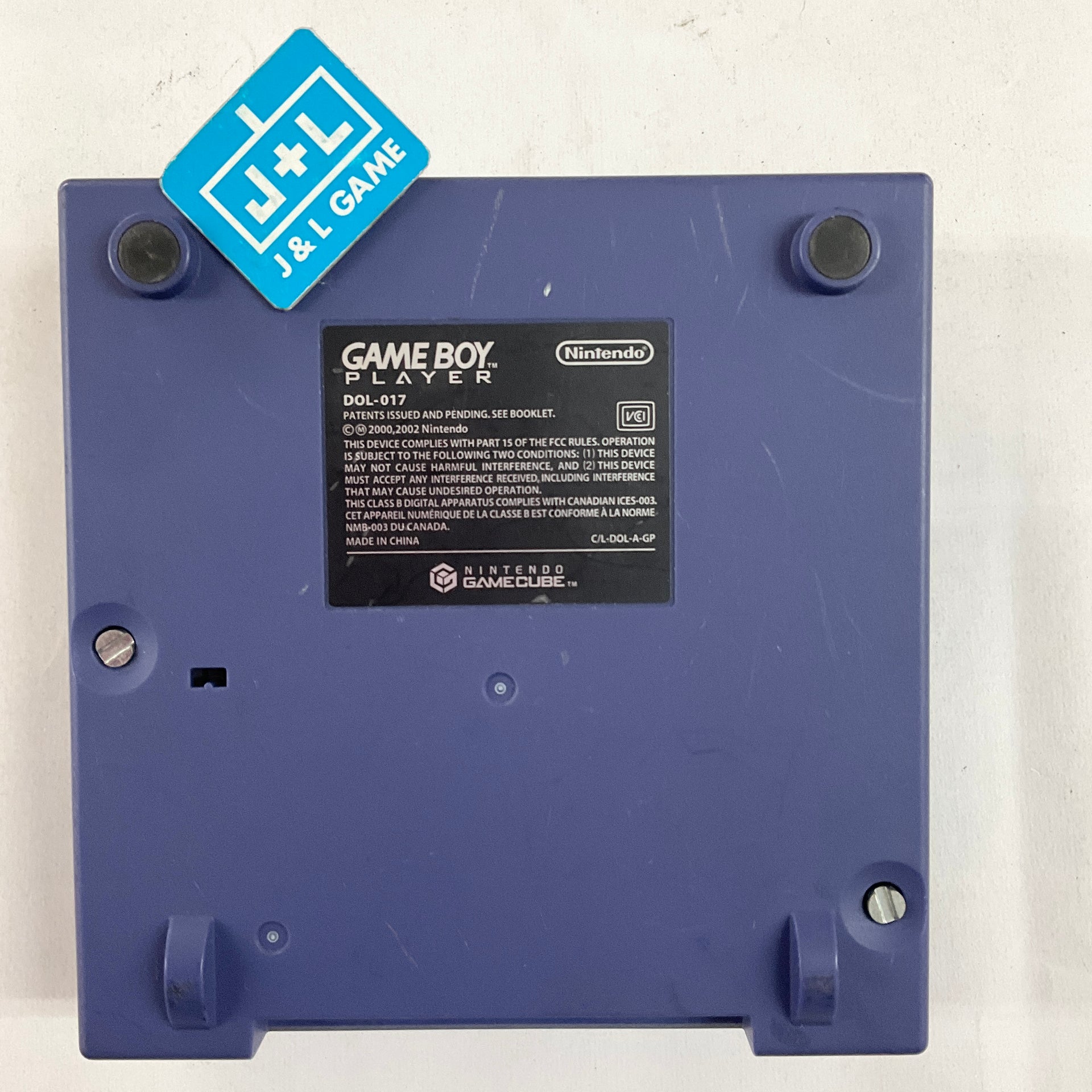 Nintendo Game Boy Player (Indigo) - (GC) GameCube [Pre-Owned] | J&L Game