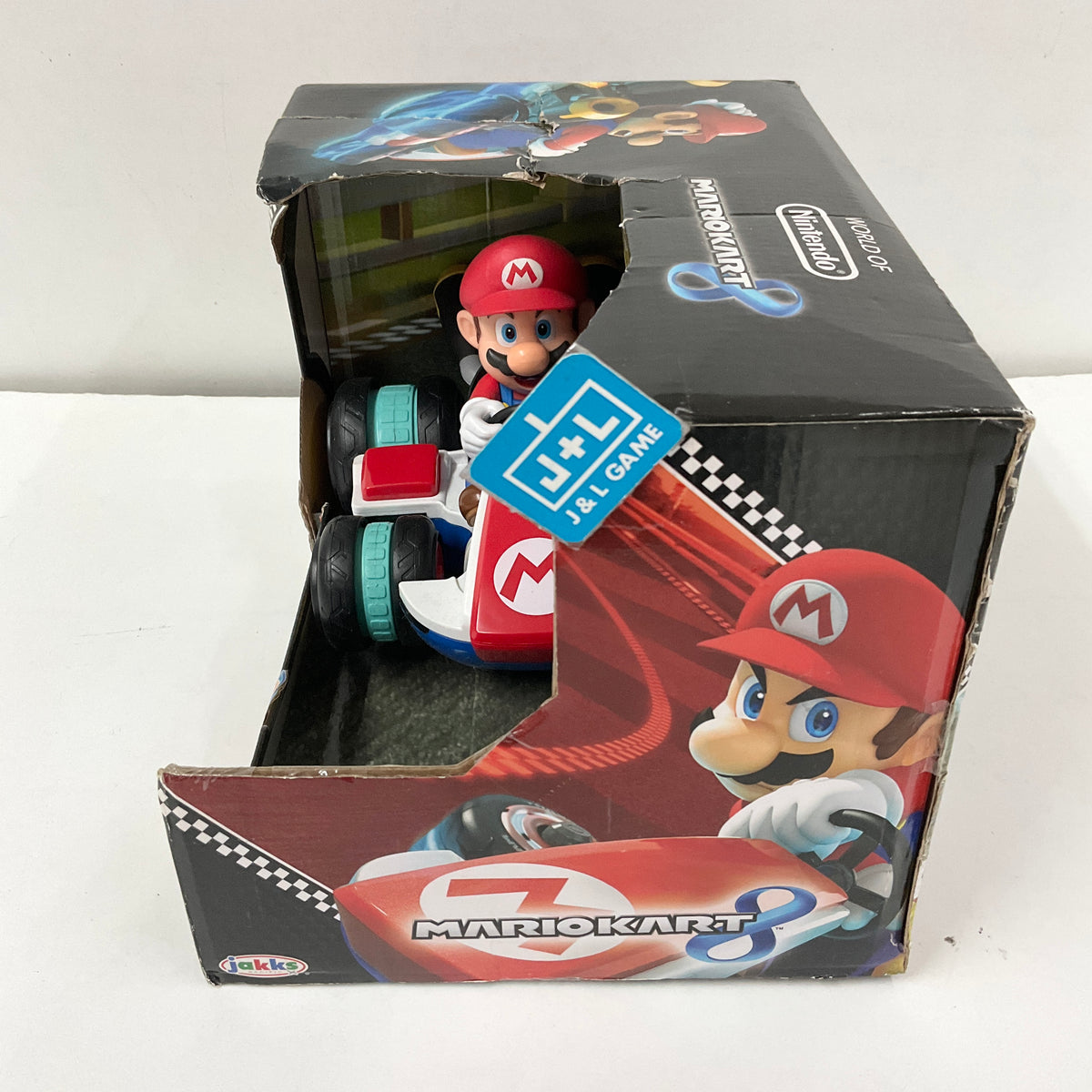 Nintendo Super Mario Kart 8 Anti-Gravity Mini RC Racer 2.4GHZ (Mario ...