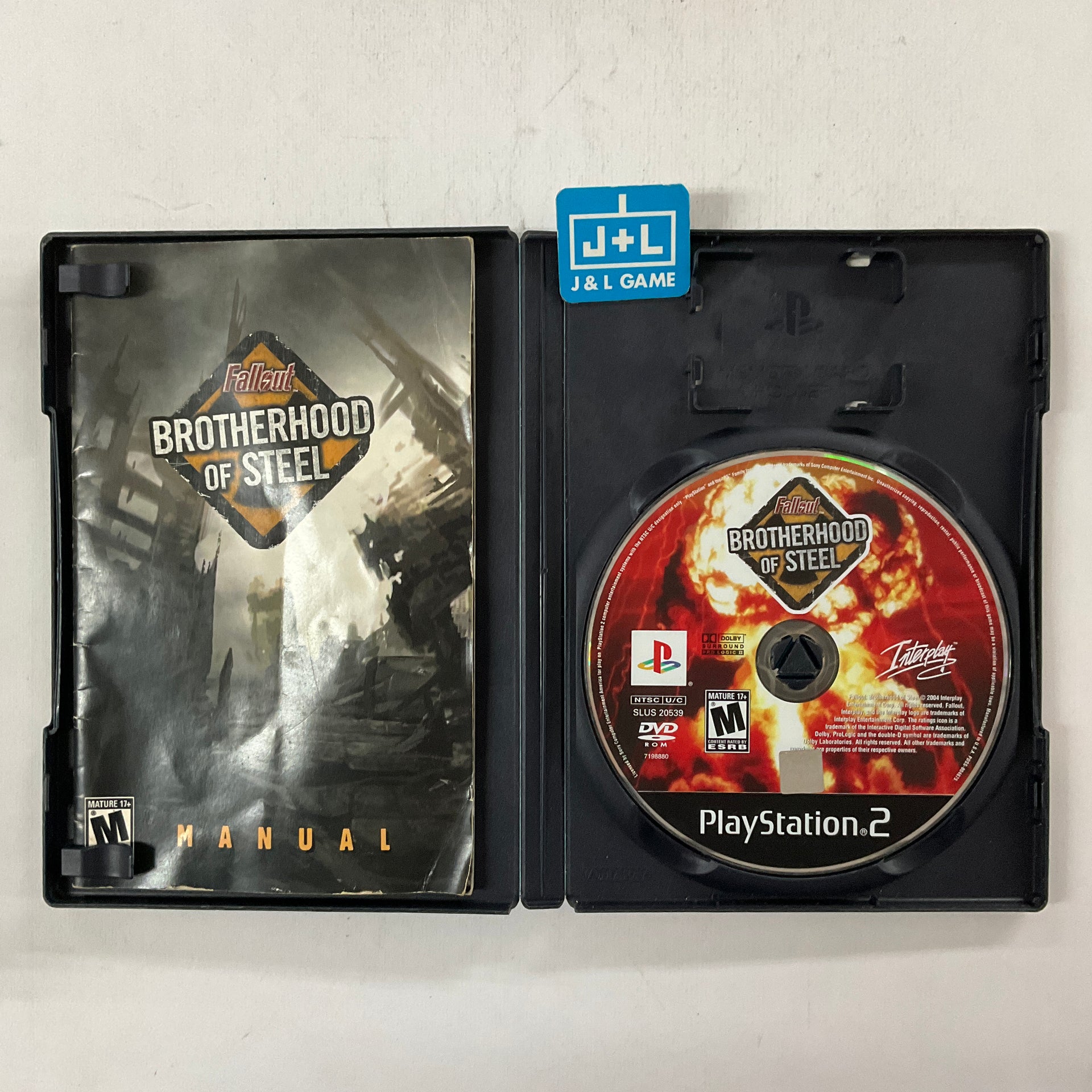 Fallout: Brotherhood of Steel - (PS2) PlayStation 2 [Pre-Owned] | J&L Game
