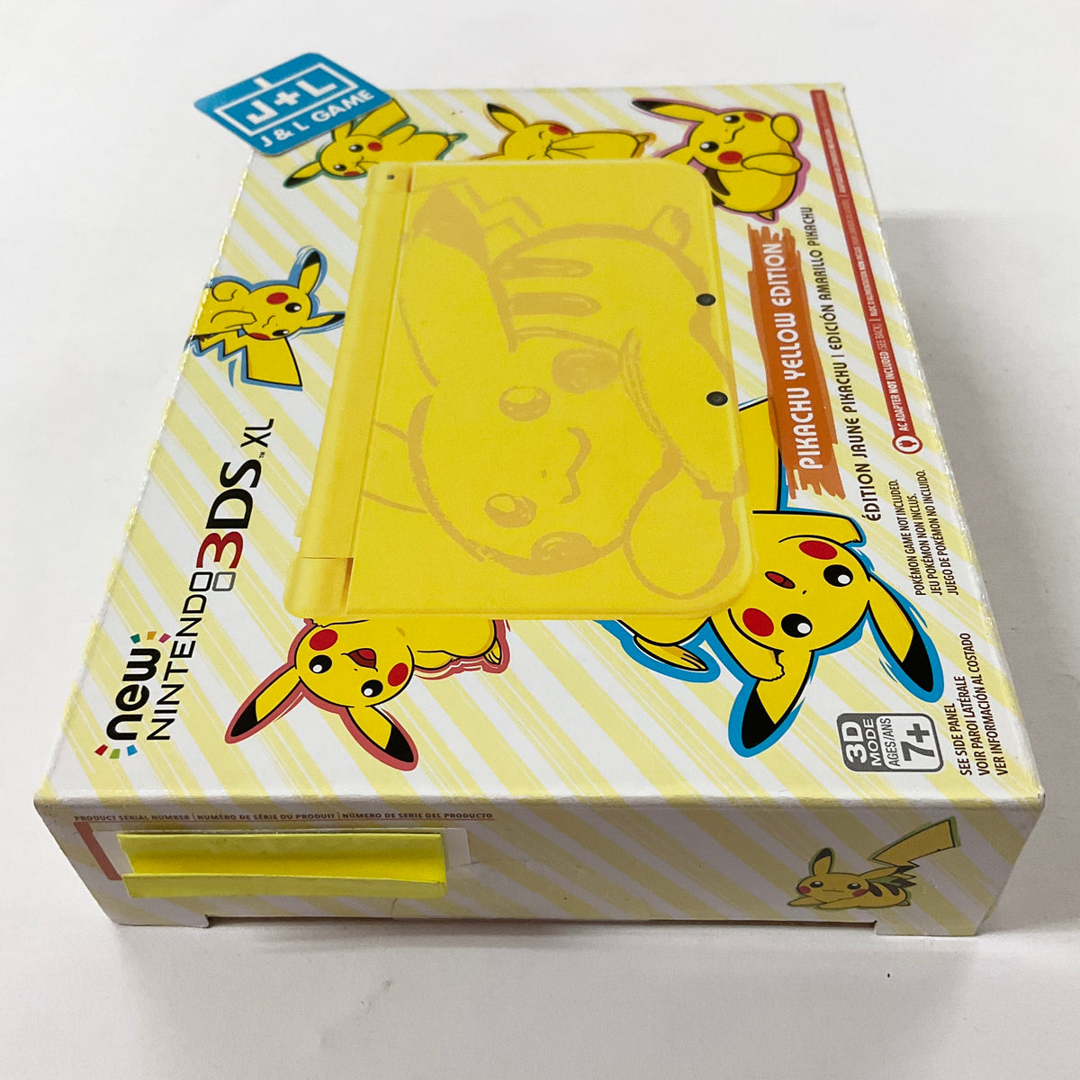 New Nintendo 3DS XL Console (Pikachu Yellow Edition) - Nintendo 3DS | J ...