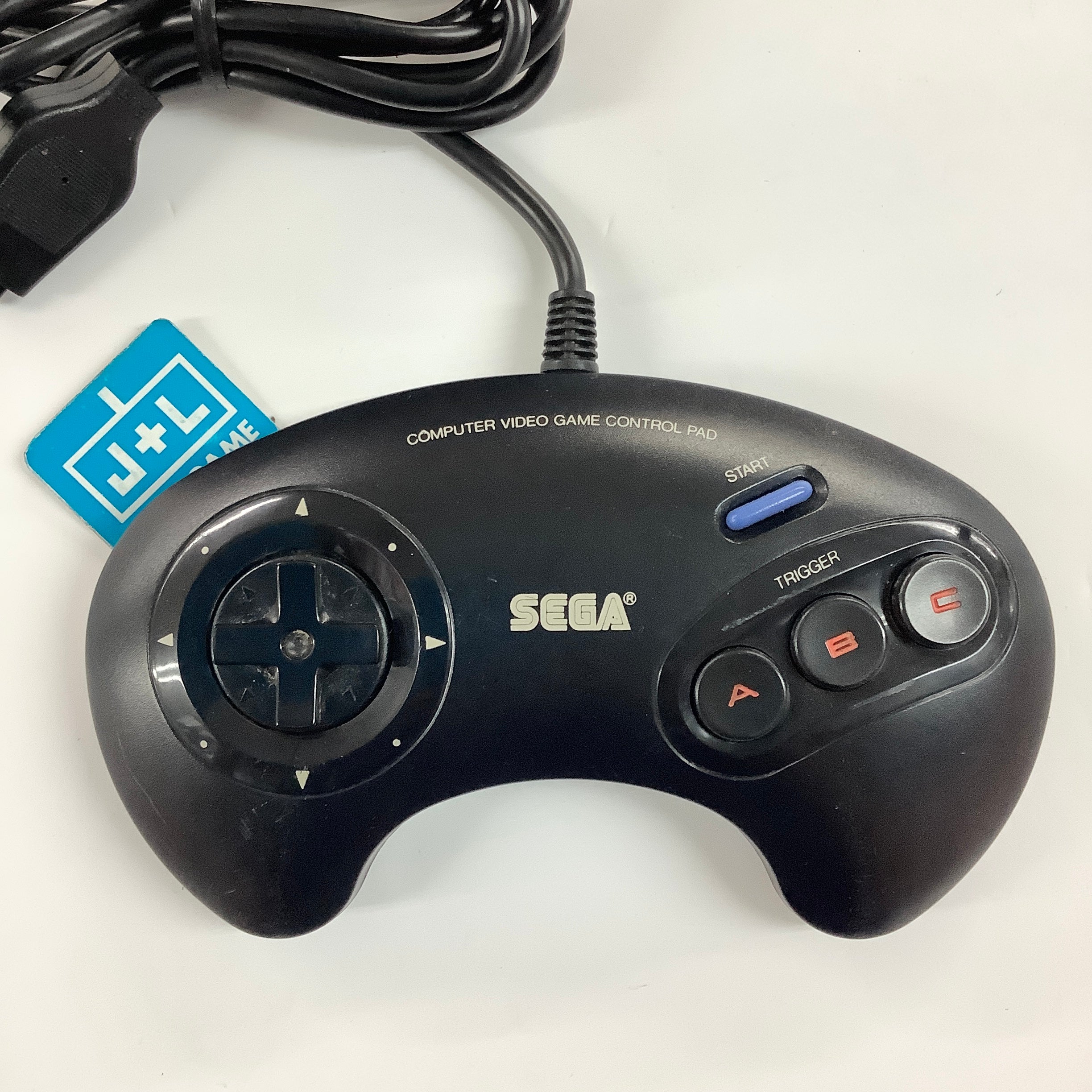 Sega Genesis Controller (Big 3 Buttons)- (SG) SEGA Genesis [Pre-Owned ...