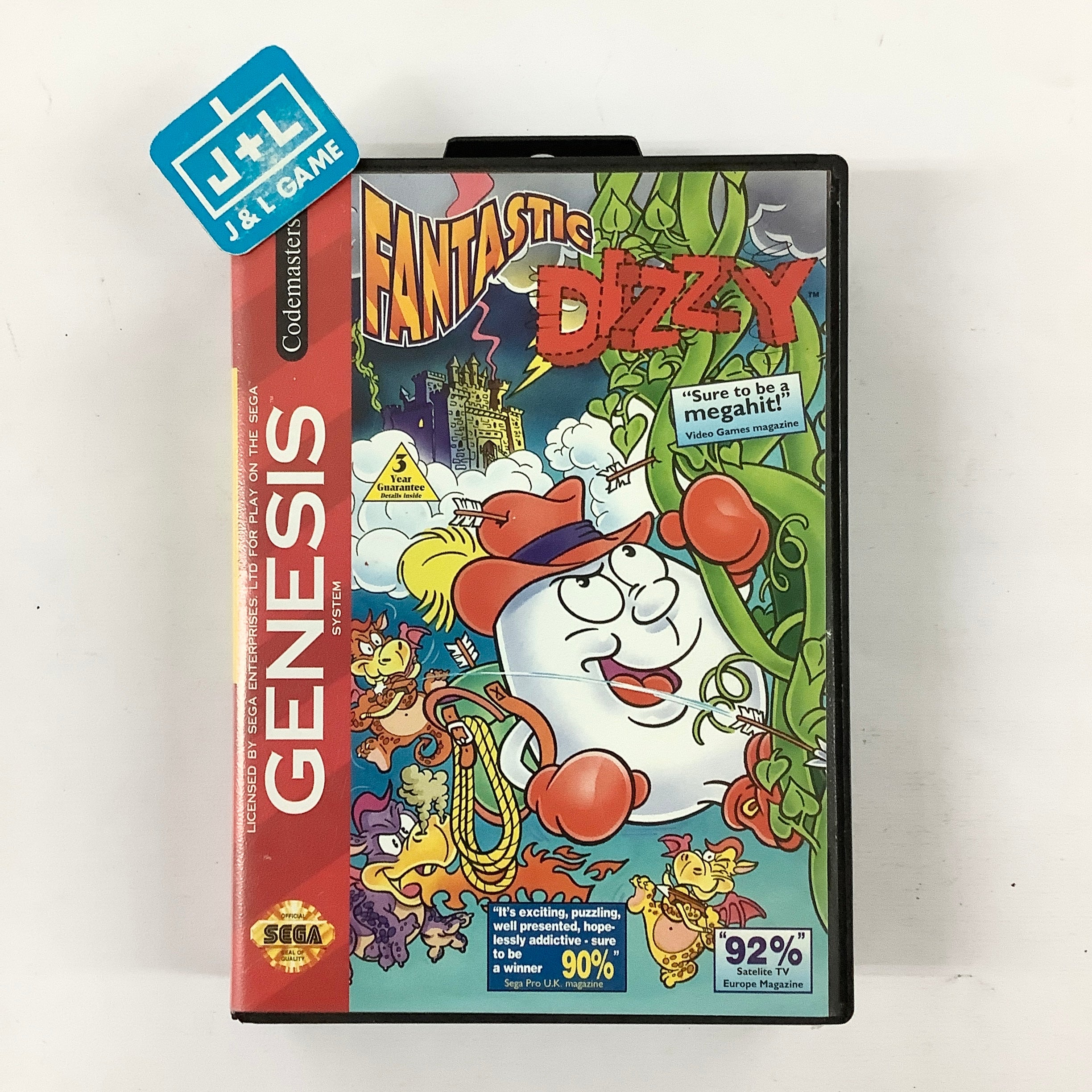 Fantastic Dizzy - (SG) SEGA Genesis [Pre-Owned] | J&L Game