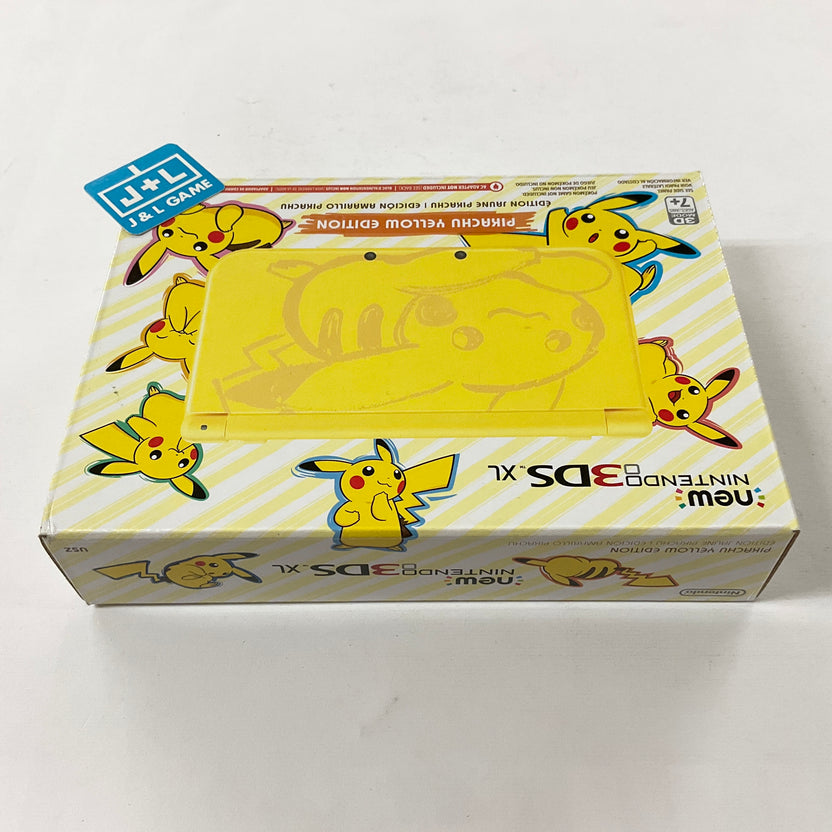 New Nintendo 3DS XL Console (Pikachu Yellow Edition) - Nintendo 3DS | J ...