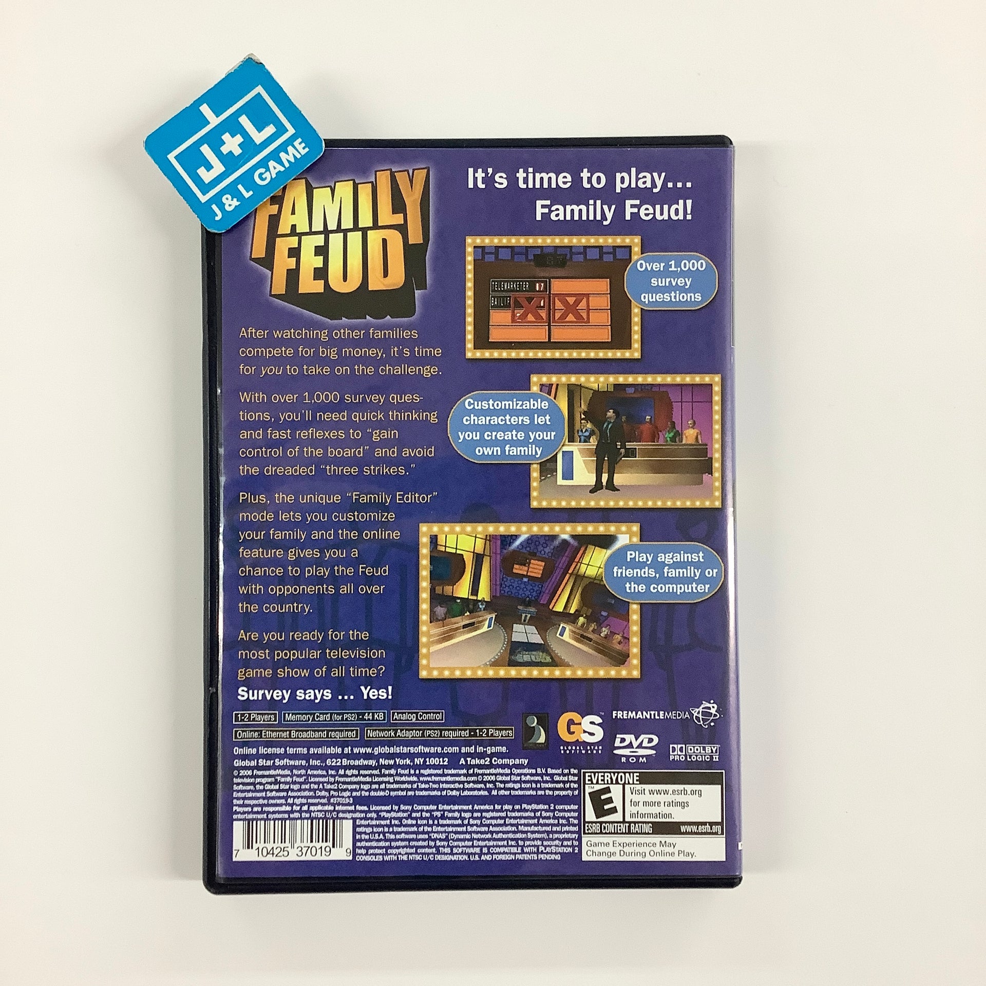 Family Feud - (PS2) PlayStation 2 [Pre-Owned] | J&L Game