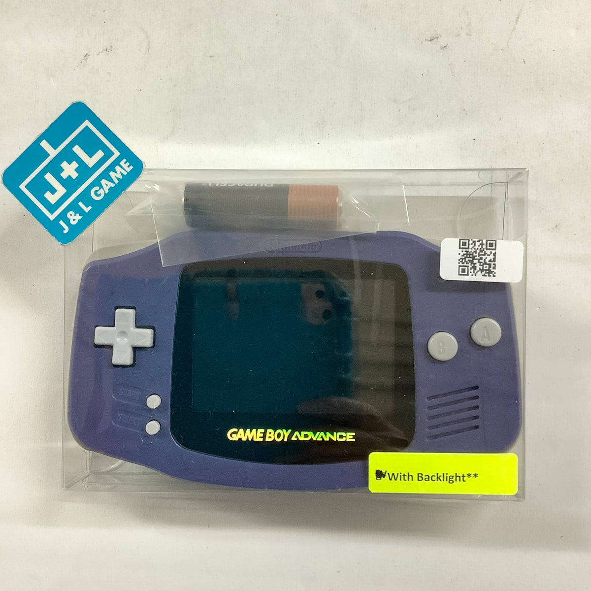 Nintendo Game Boy Advance Console (Indigo With Backlight) - (GBA) Game ...