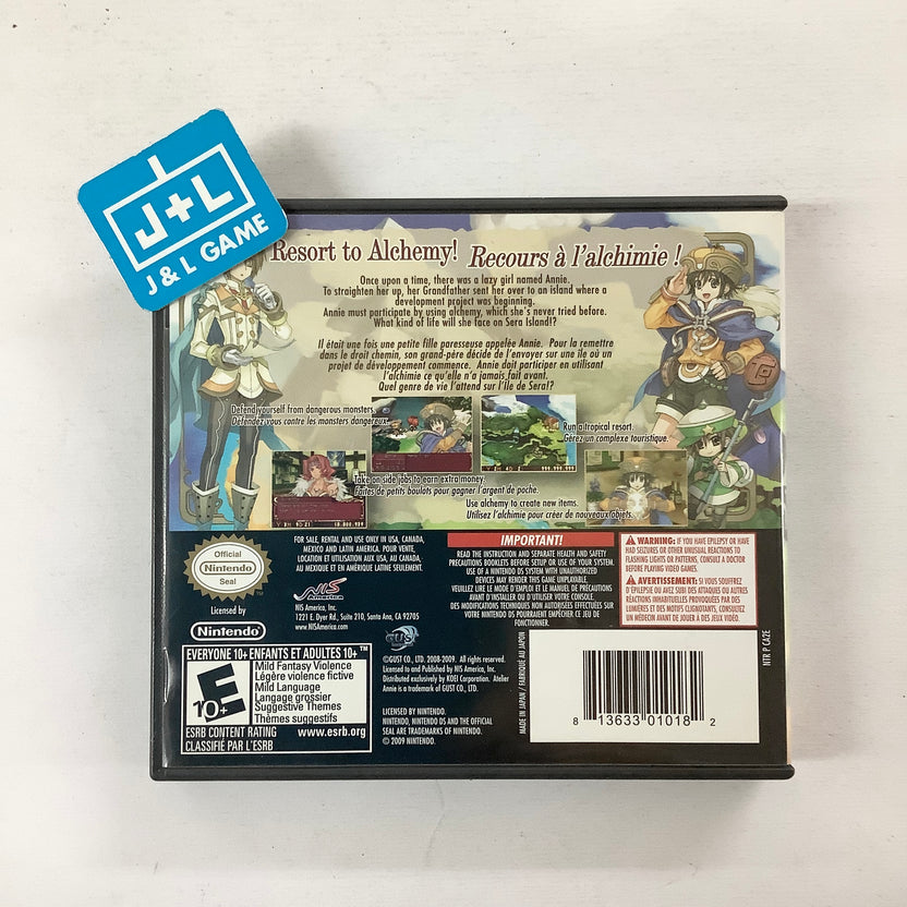 Atelier Annie: Alchemists of Sera Island - (NDS) Nintendo DS [Pre-Owne | J&L Game
