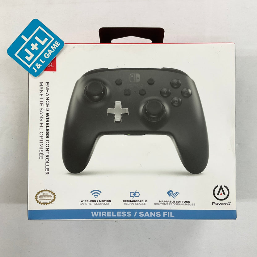 PowerA Nintendo Switch Enhanced Wireless Controller (Black) - (NSW) Ni ...