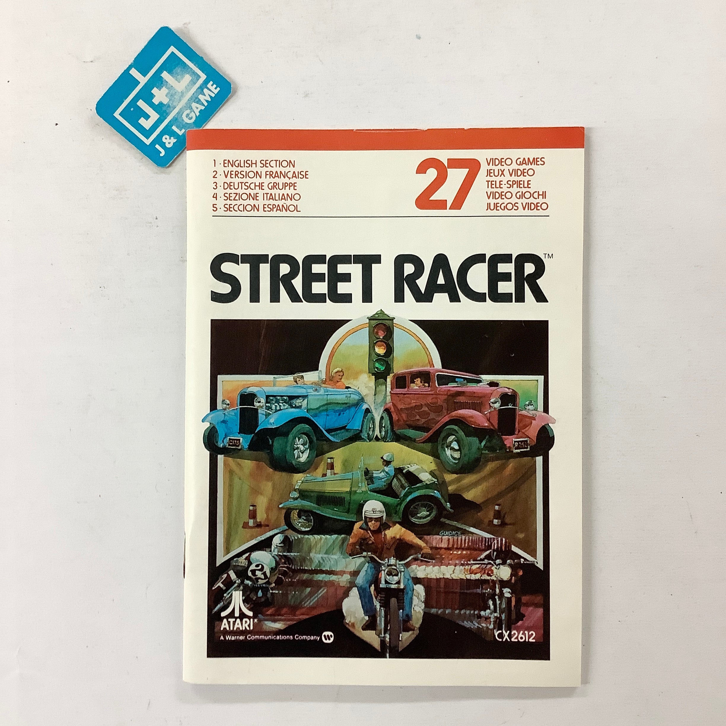 Street Racer - Atari 2600 [Pre-Owned] | J&L Game