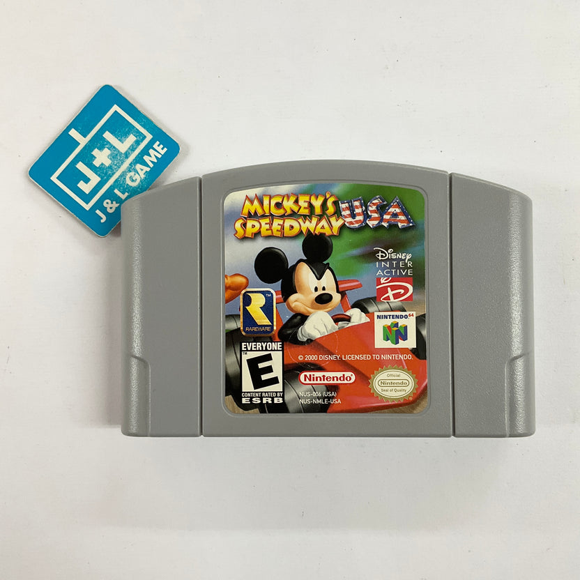 Mickey's Speedway USA - (N64) Nintendo 64 [Pre-Owned] | J&L Game