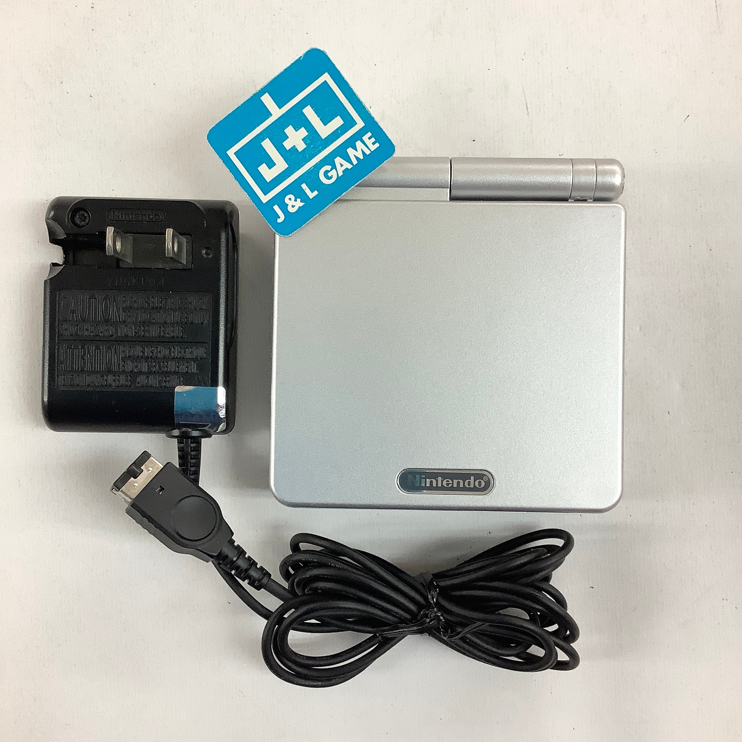 Nintendo Game Boy Advance SP Console AGS-001 (Silver) - (GBA) Game Boy ...