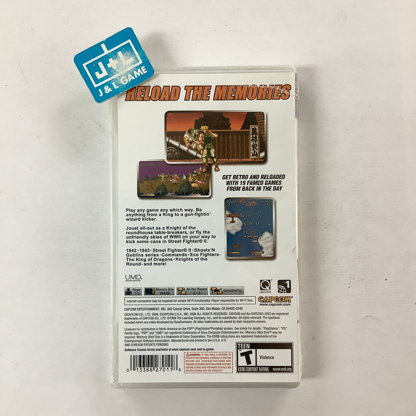 Capcom Classics Collection Reloaded (Favorites) - Sony PSP | J&L Game