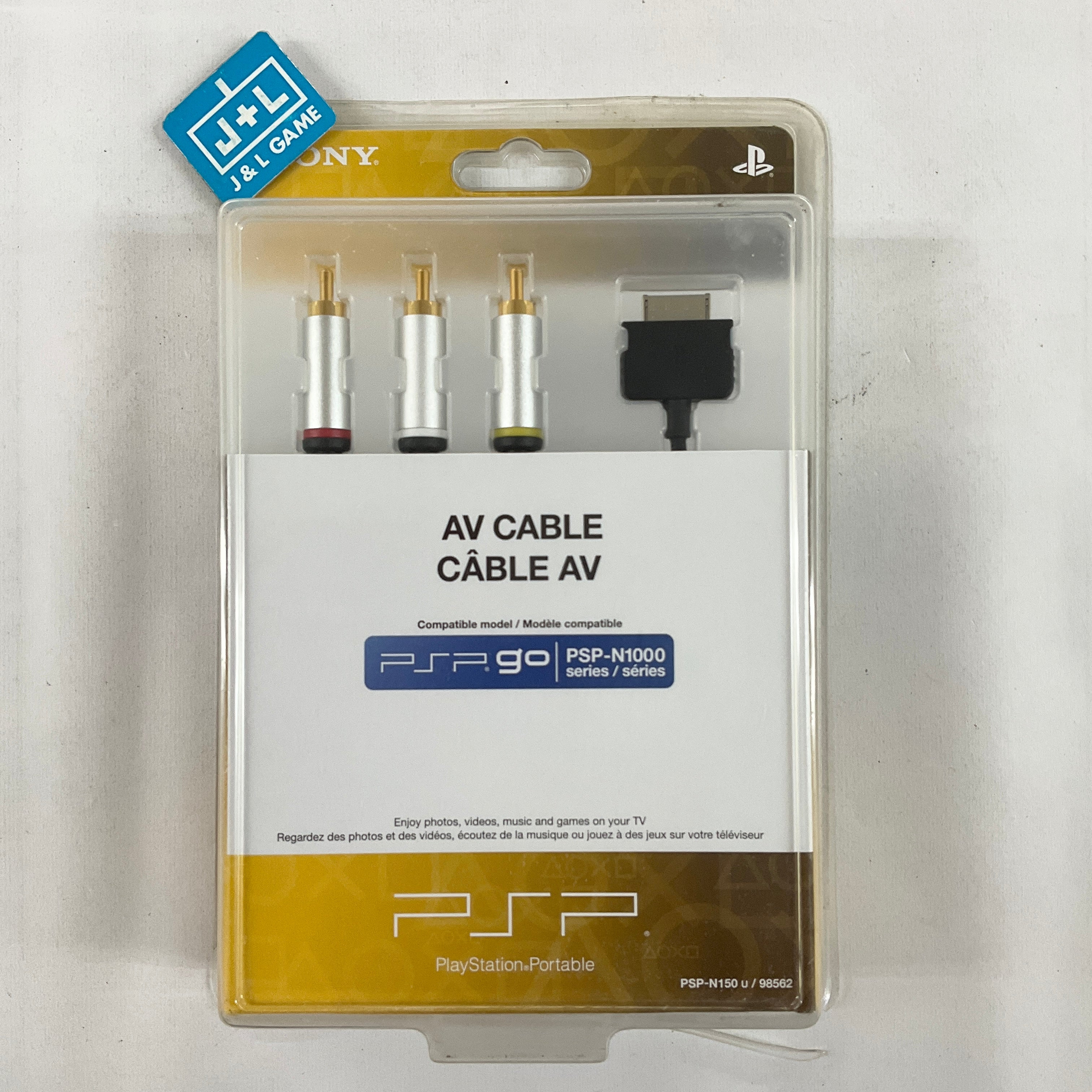 SONY PSP Go AV Cable - SONY PSP | J&L Game