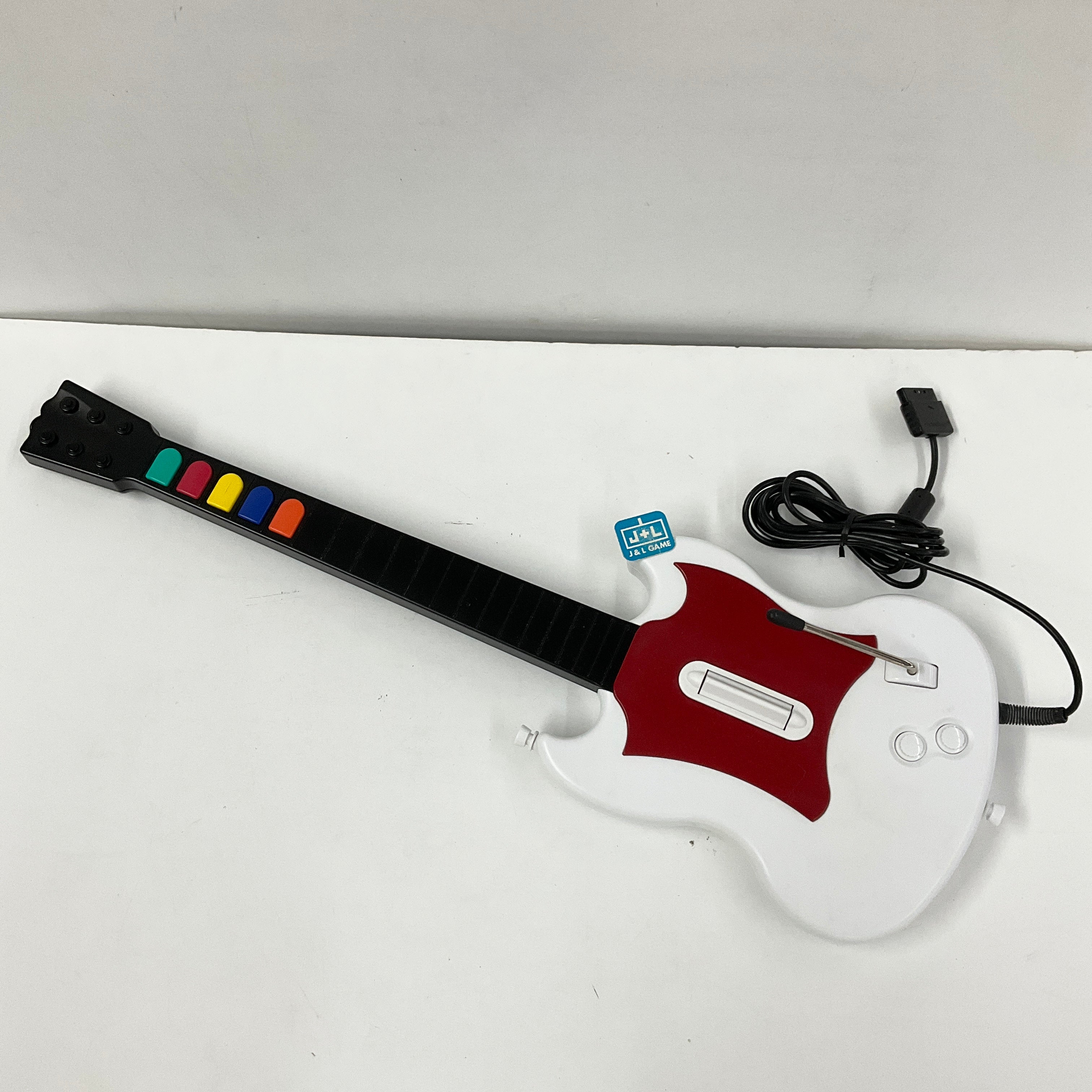 RedOctane Gibson Guitar Hero Guitar (White/Red) - (PS2) Playstation 2 ...