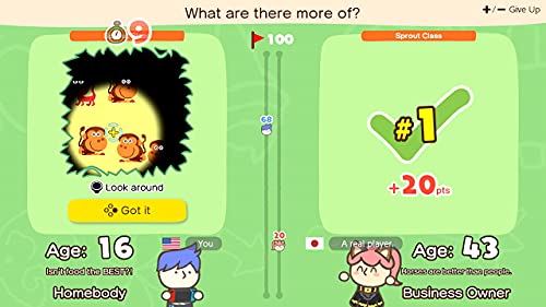 Big Brain Academy: Brain vs. Brain - (NSW) Nintendo Switch [Pre-Owned ...