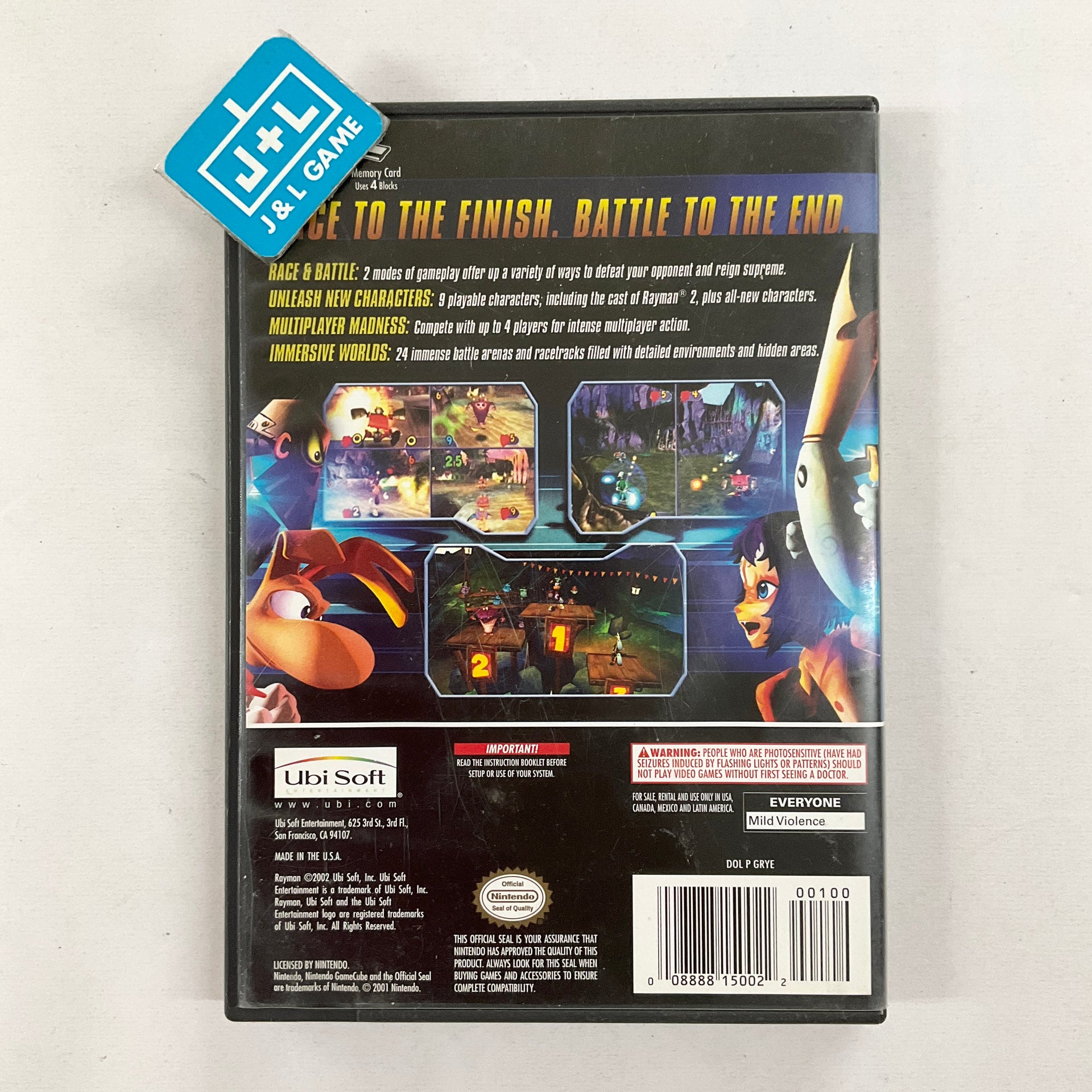 Rayman Arena - (GC) GameCube [Pre-Owned] | J&L Game