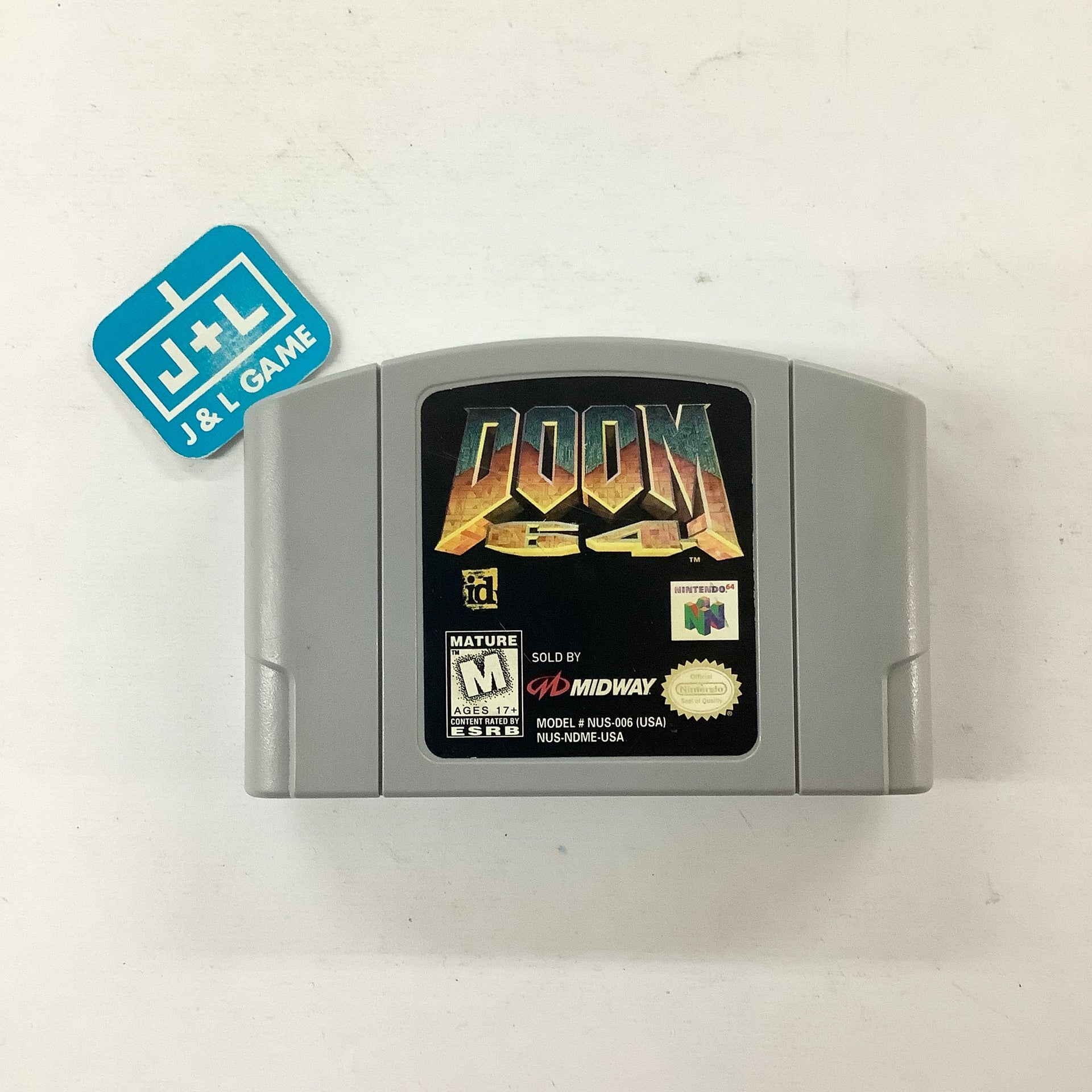 DOOM 64 - (N64) Nintendo 64 [Pre-Owned] | J&L Game