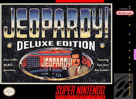 Jeopardy! Deluxe Edition - (SNES) Super Nintendo [Pre-Owned] | J&L Game