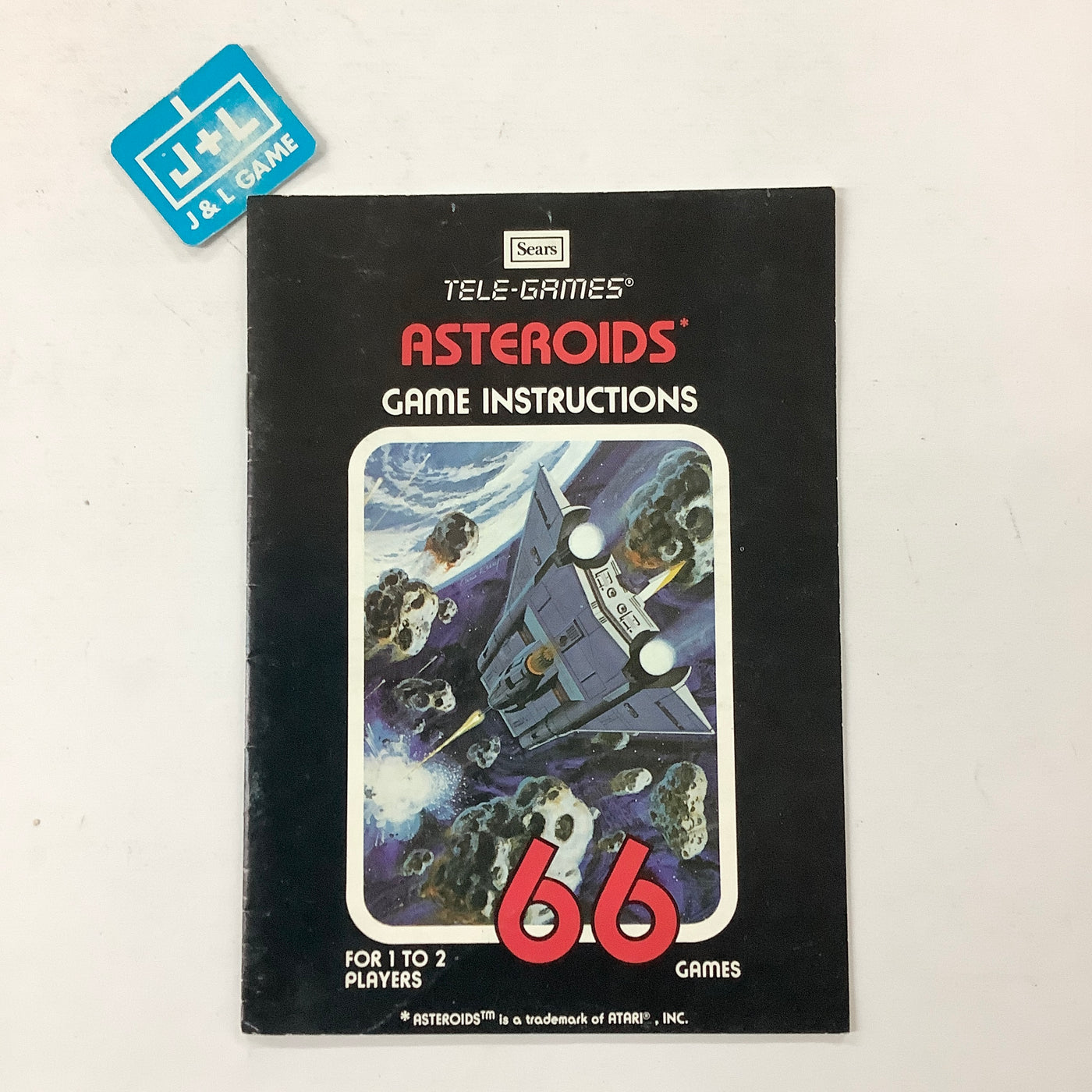 Asteroids (Sears Tele-Games) - Atari 2600 [Pre-Owned] | J&L Game