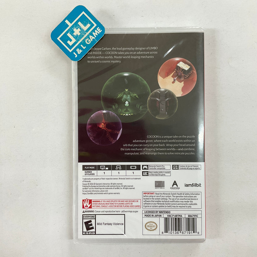 COCOON - (NSW) Nintendo Switch | J&L Game