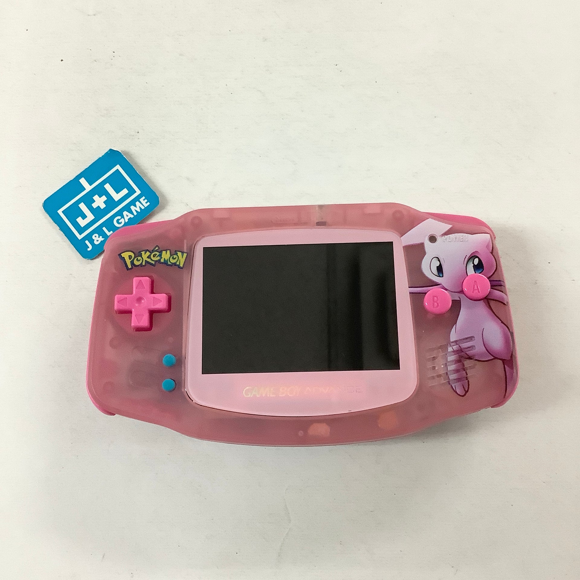 Nintendo Game Boy Advance Console (Clear Pink Custom with Backlight ...