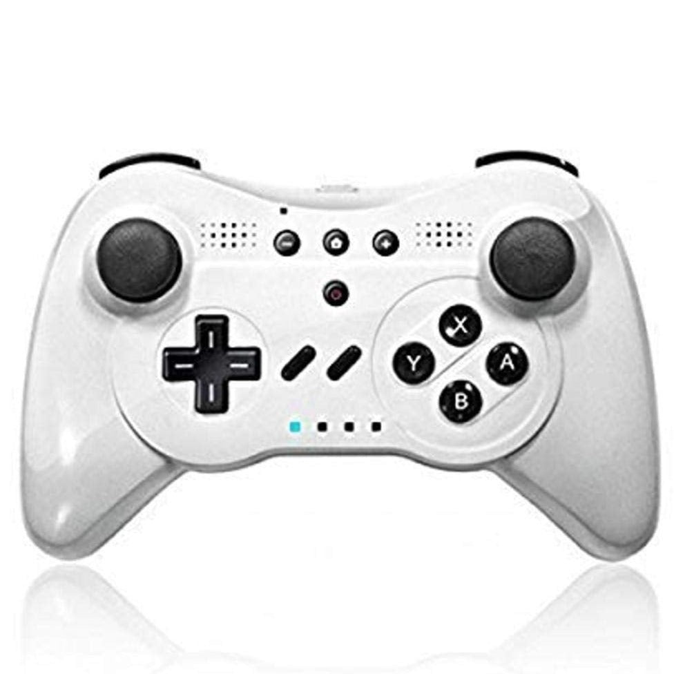NEXiLUX Wii U Wireless 3-in-1 Classic Pro Controller Gamepad (White ...