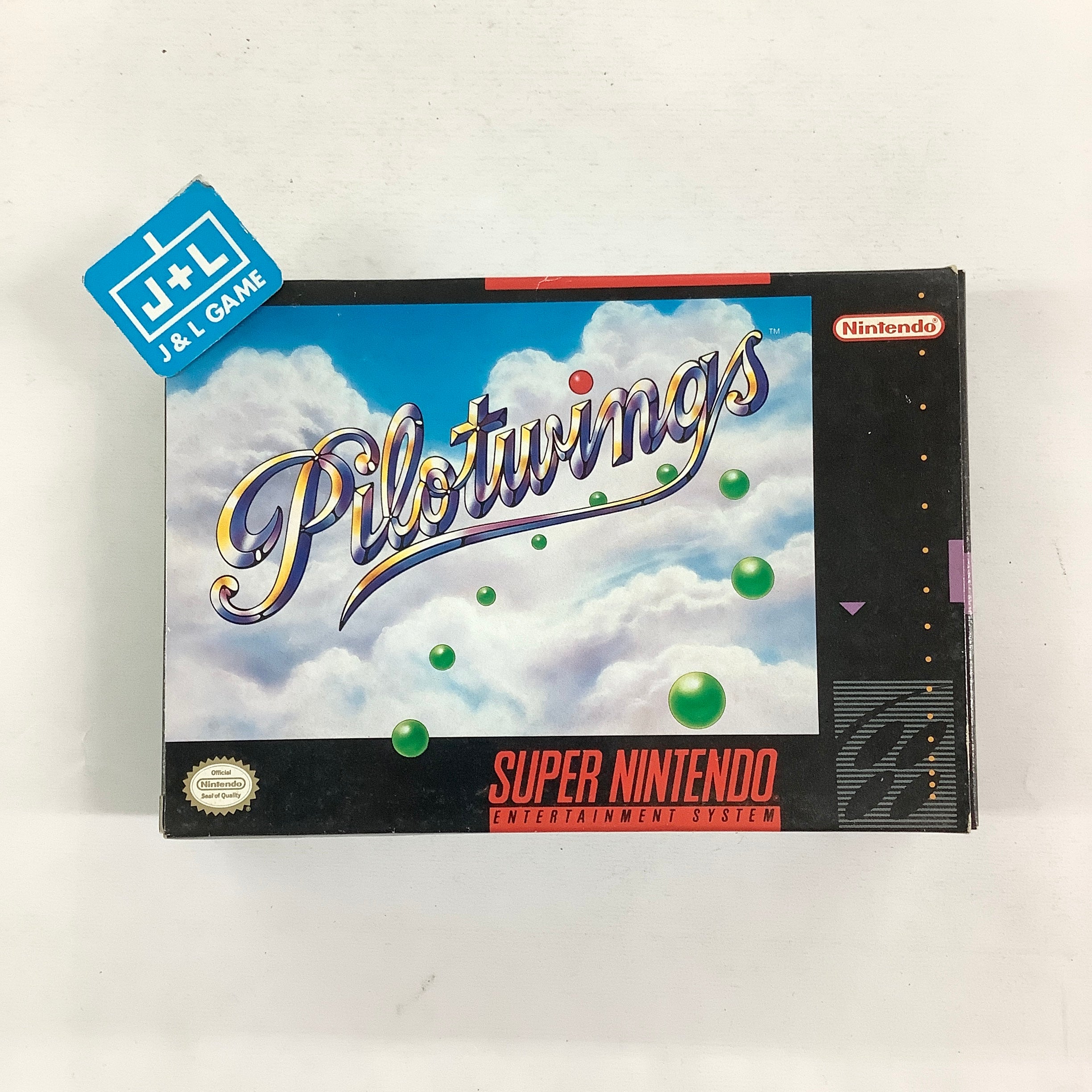 Pilotwings - (SNES) Super Nintendo [Pre-Owned] | J&L Game
