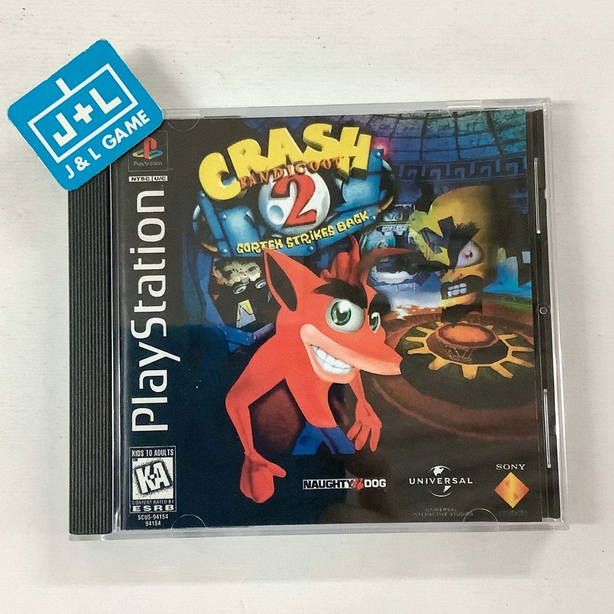 Crash Bandicoot 2: Cortex Strikes Back - (PS1) PlayStation 1 [Pre-Owne ...