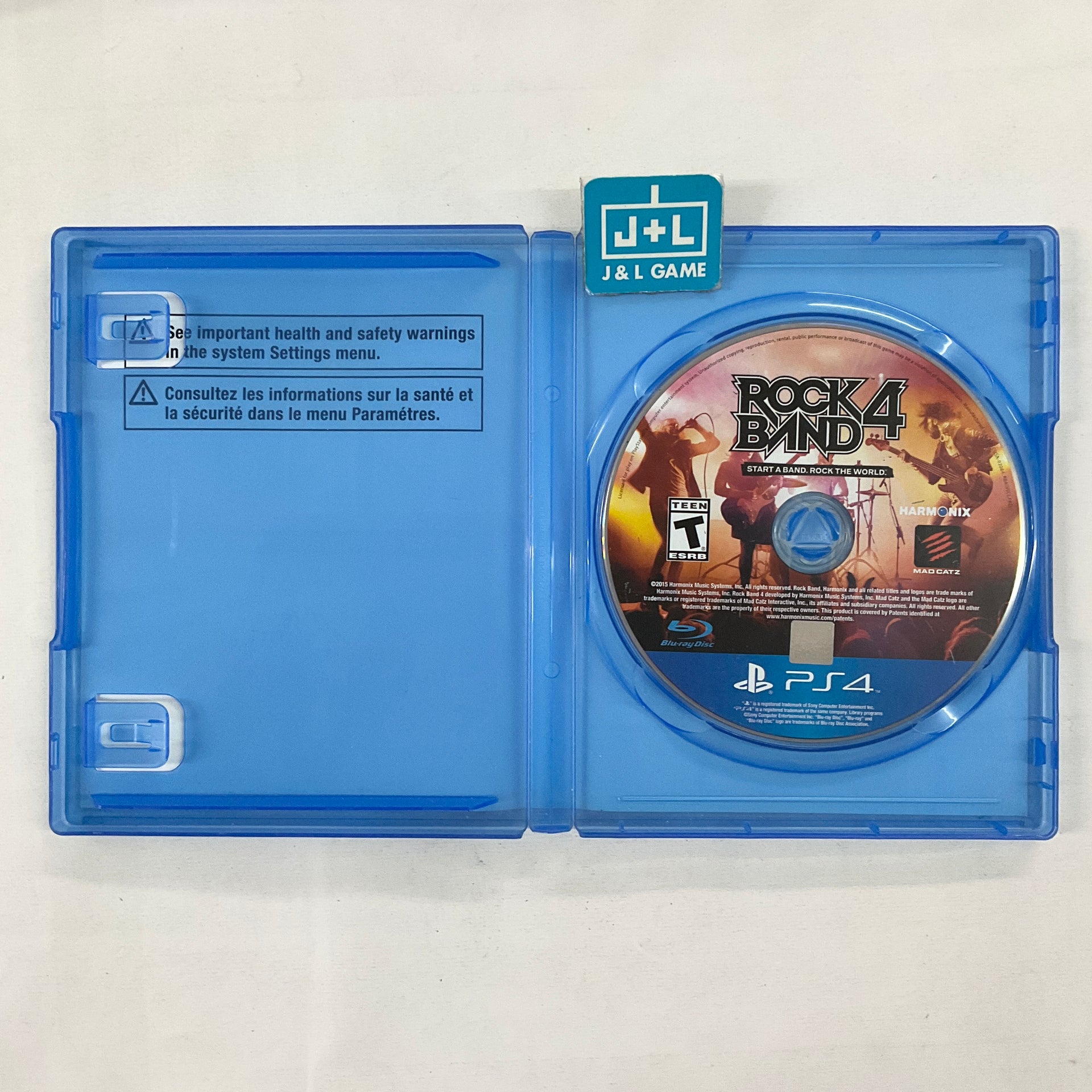 Rock Band 4 - (PS4) PlayStation 4 [Pre-Owned] | J&L Game