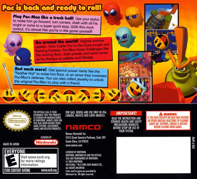 Pac 'n Roll - (NDS) Nintendo DS [Pre-Owned] | J&L Game